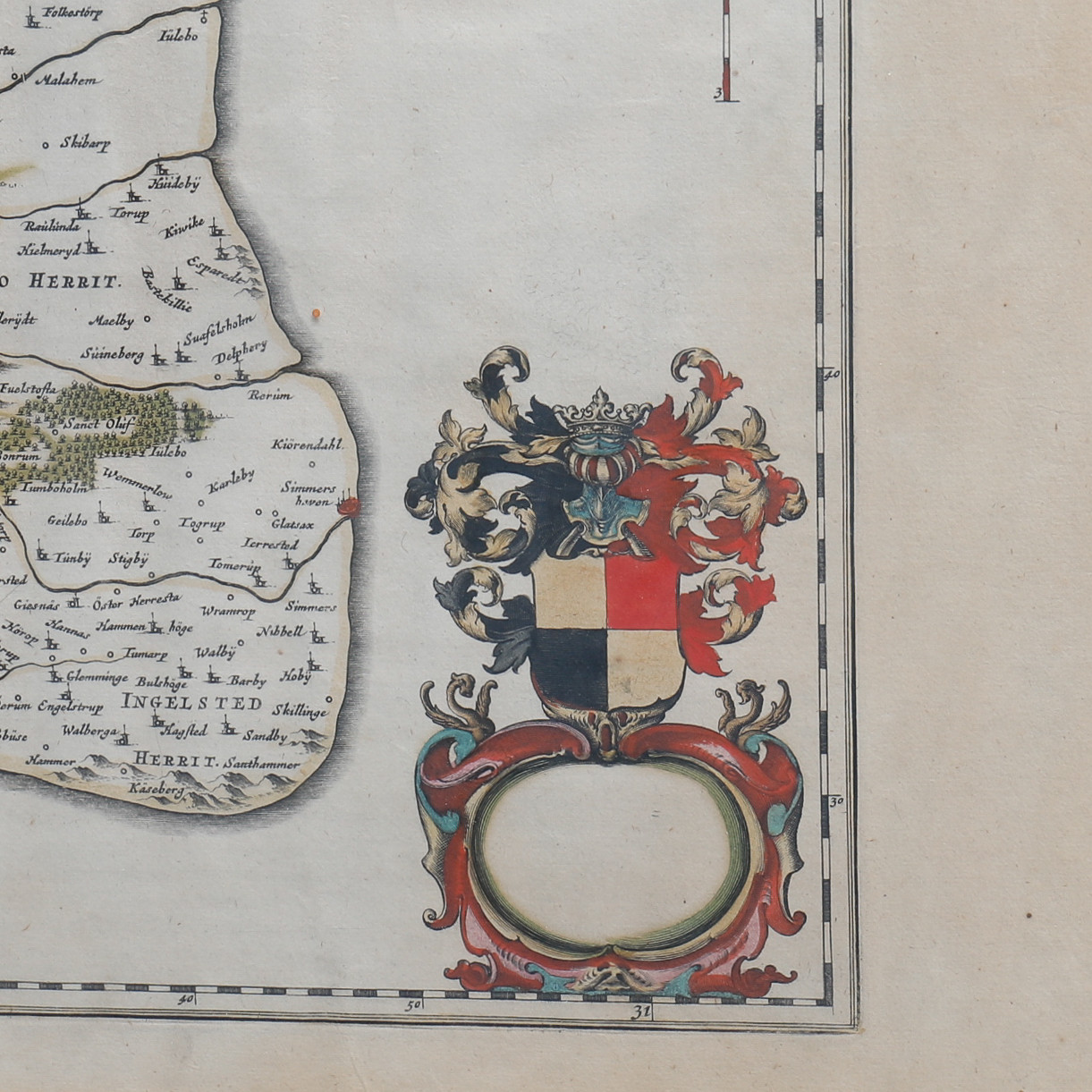 Images for 2840777. ANTIQUE MAP. JOAN BLAUES HAND COLORED AND ENGRAVED ...