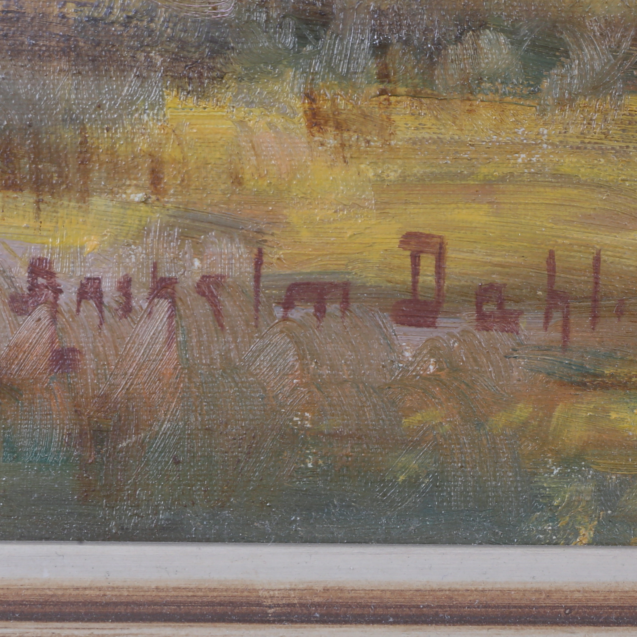 Images for 284151. ANSHELM DAHL. Autumn landscape with cottage, oil on ...