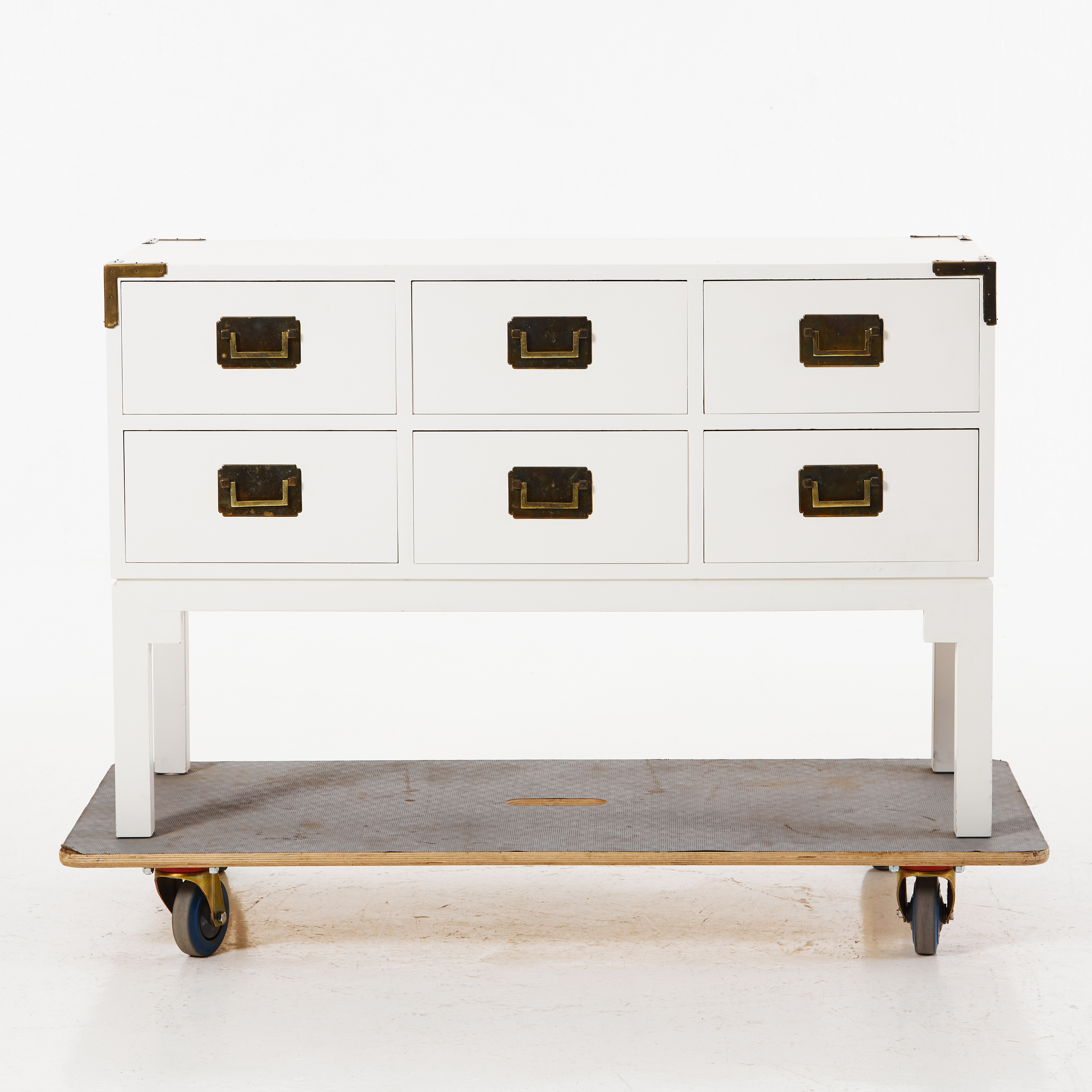 Images for 2848510. Chest of drawers, white lacquered, second half of ...