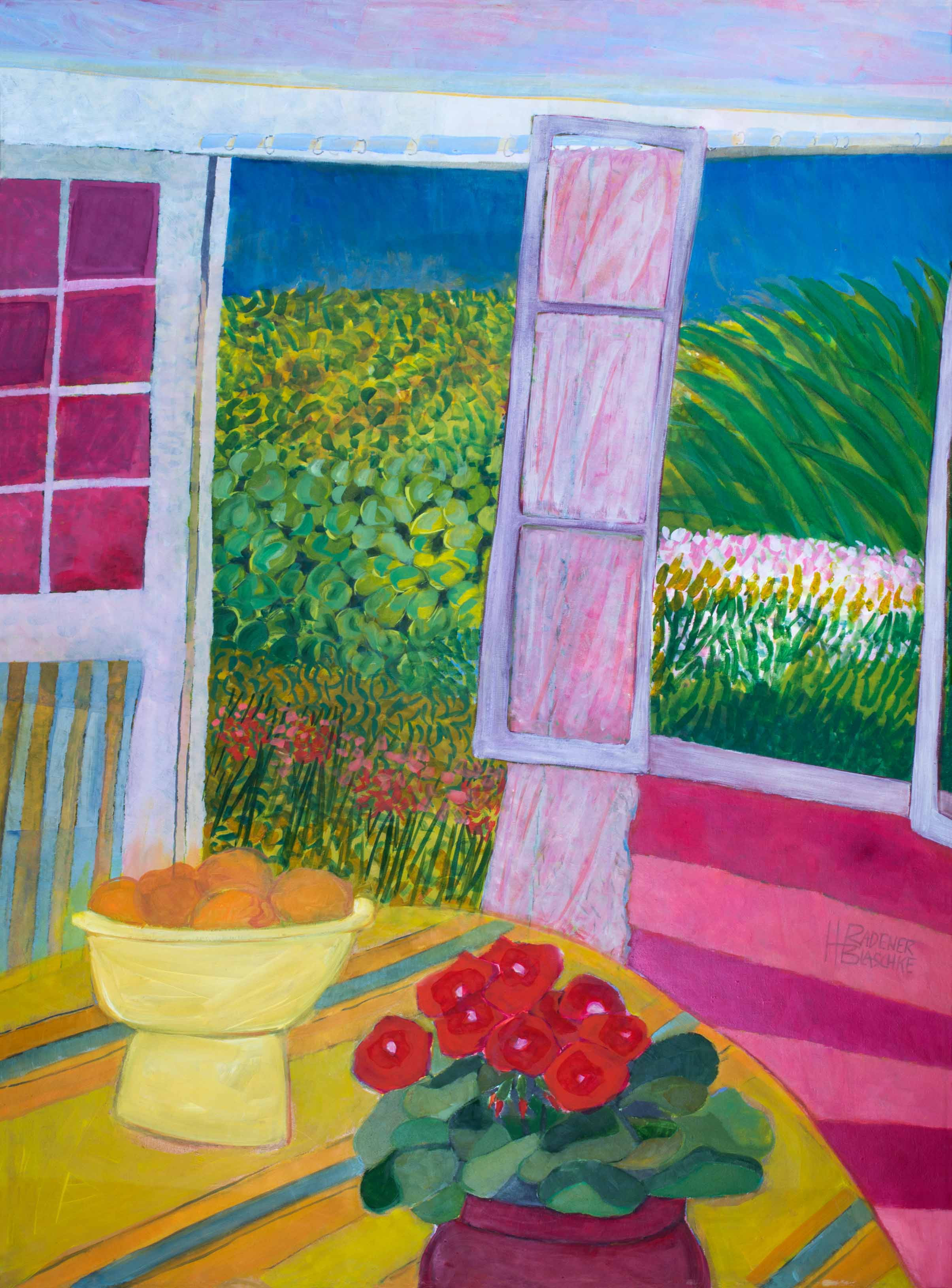 Images for 2851116. HELGA RADENER-BLASCHKE. 'Window Picture (Summer ...