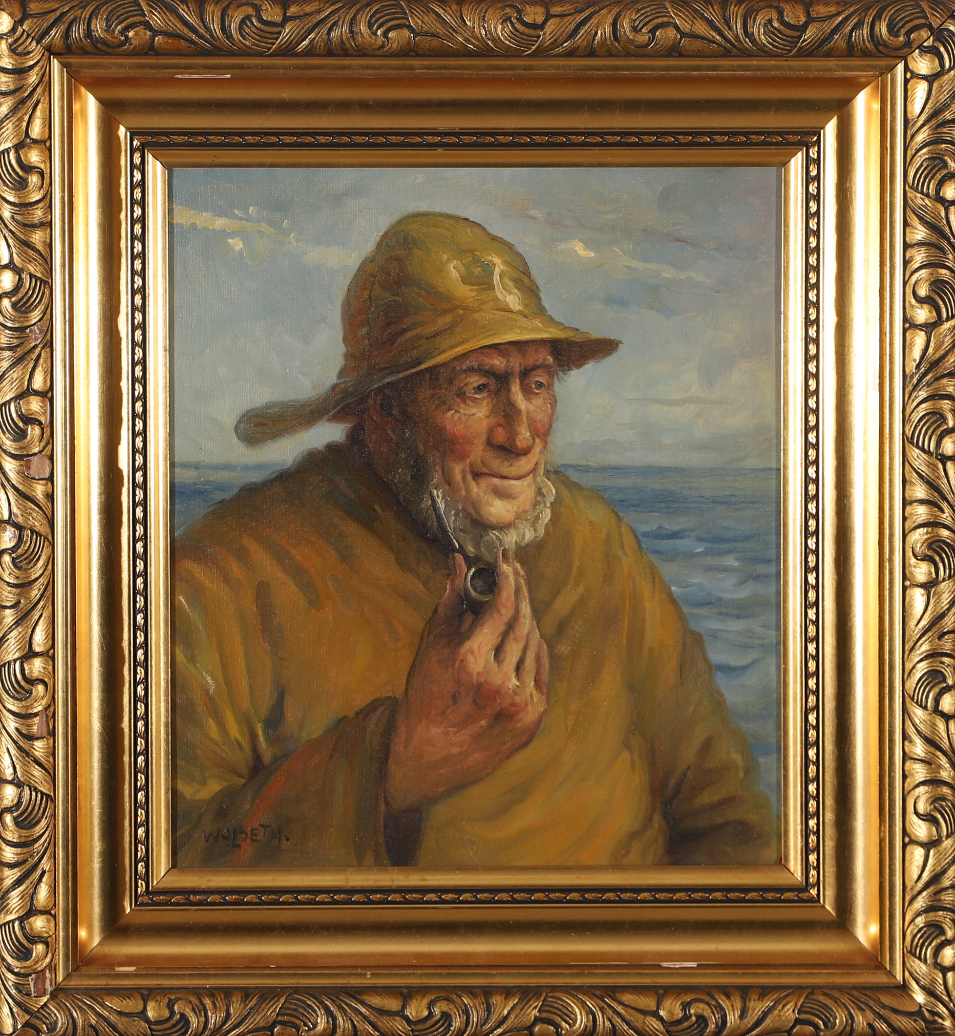 Images for 2851547. NIELS WALSETH. Fisherman, oil on canvas, signed ...