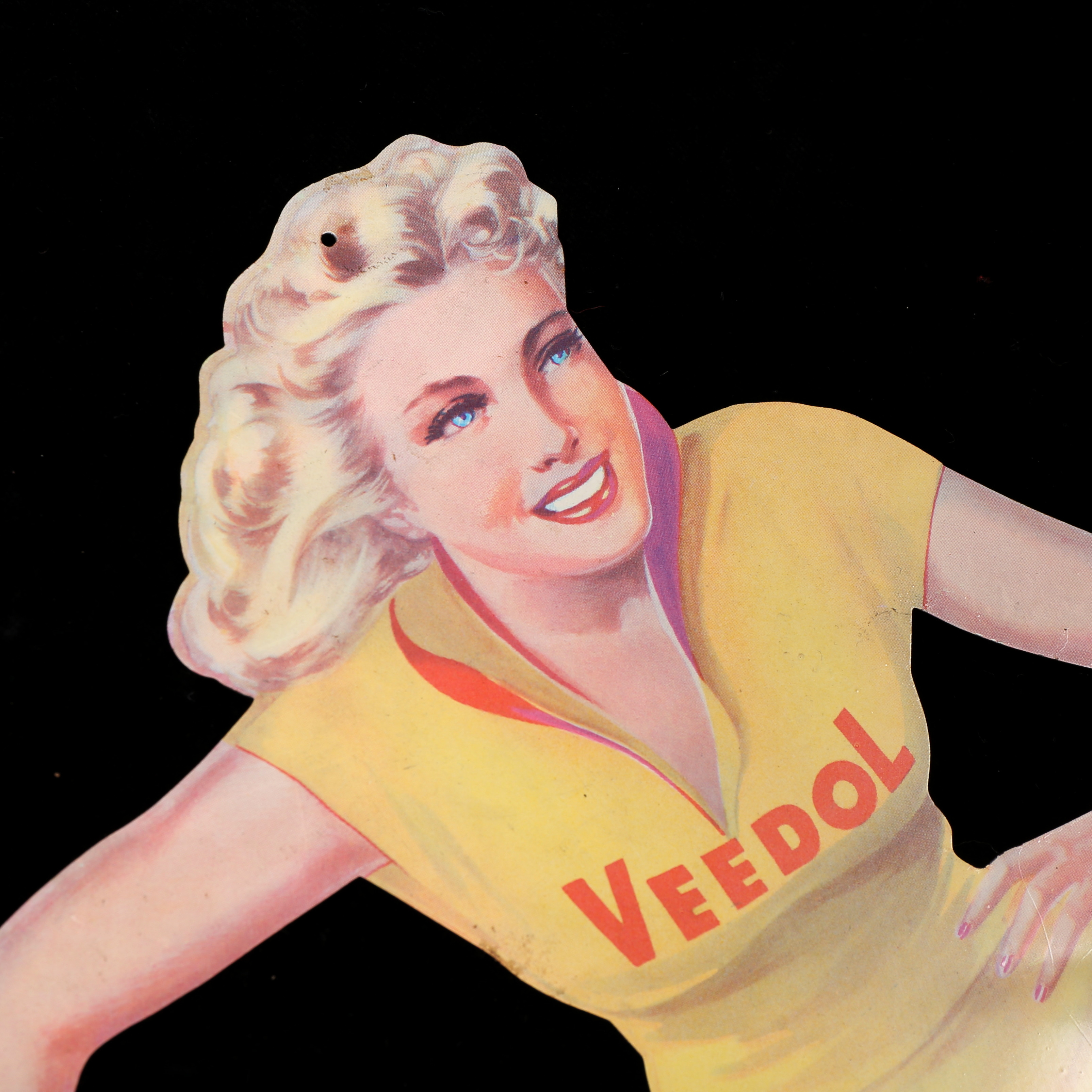 Images for 2854033. TIN SIGN, Veedol, skate scoop, mid 20th century ...