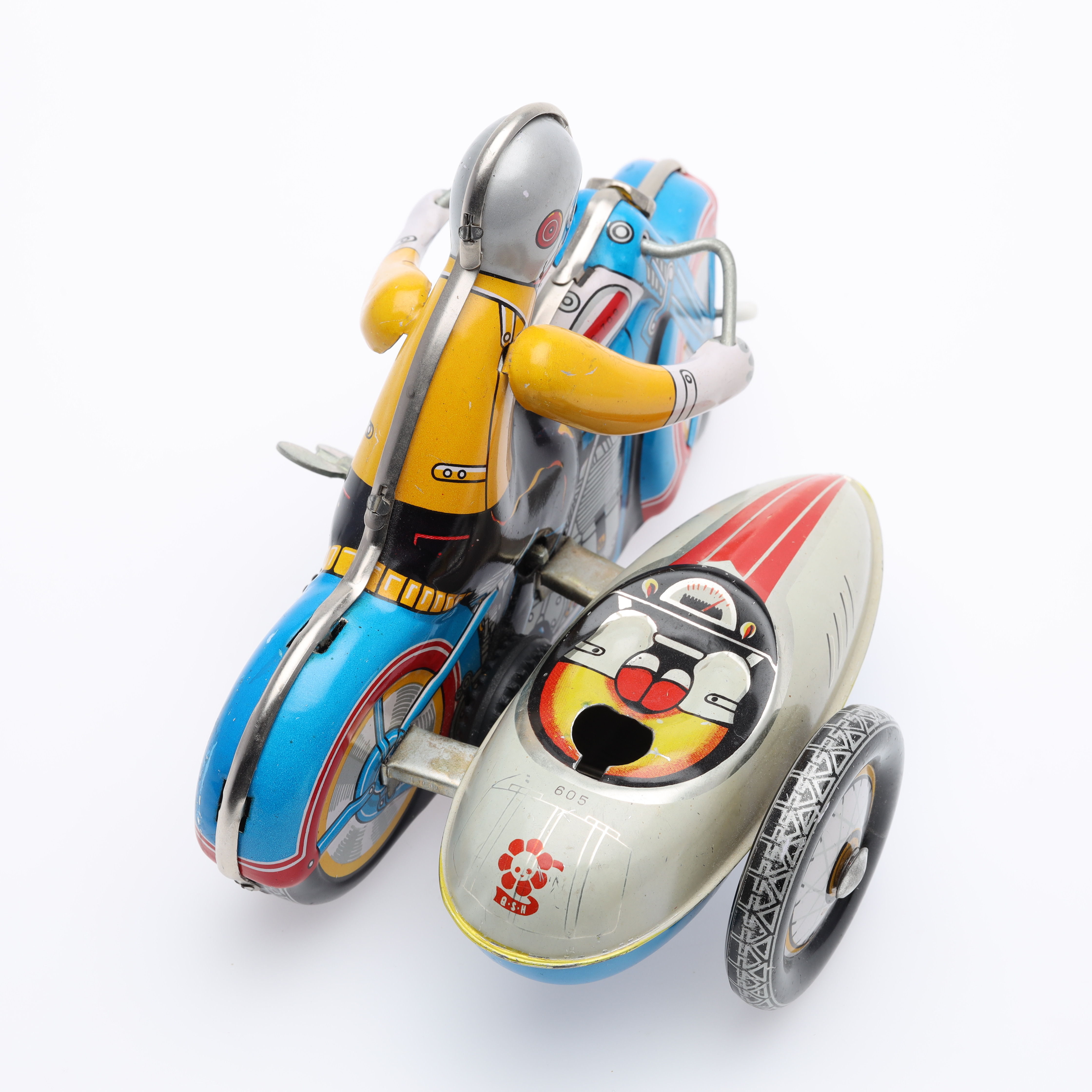 Images for 2857585. MOTORCYCLE with sidecar, lithographed plate ...