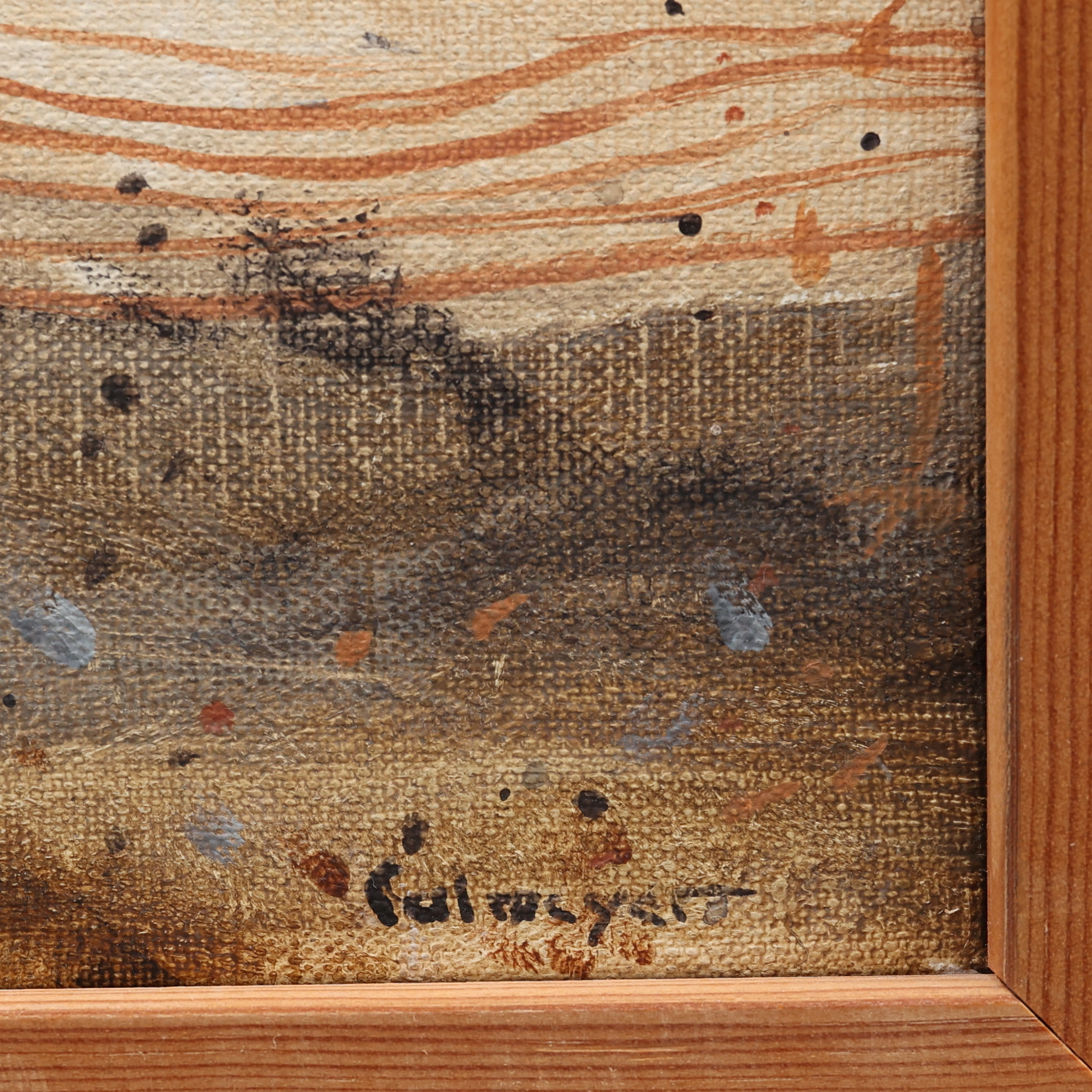 Images for 2860855. GÖSTA CALMEYER. Board and stone, oil on canvas ...