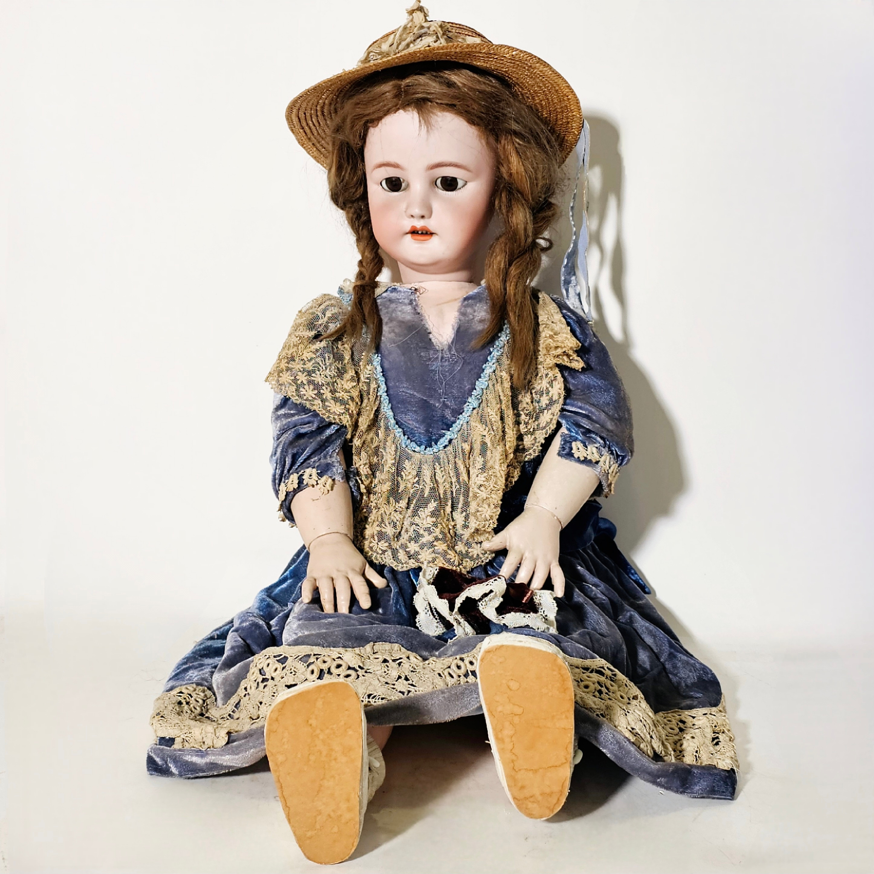 Images for 2863953. DOLL CIRCA 1915 WITH PORCELAIN HEAD AND PAPER-MACHE ...