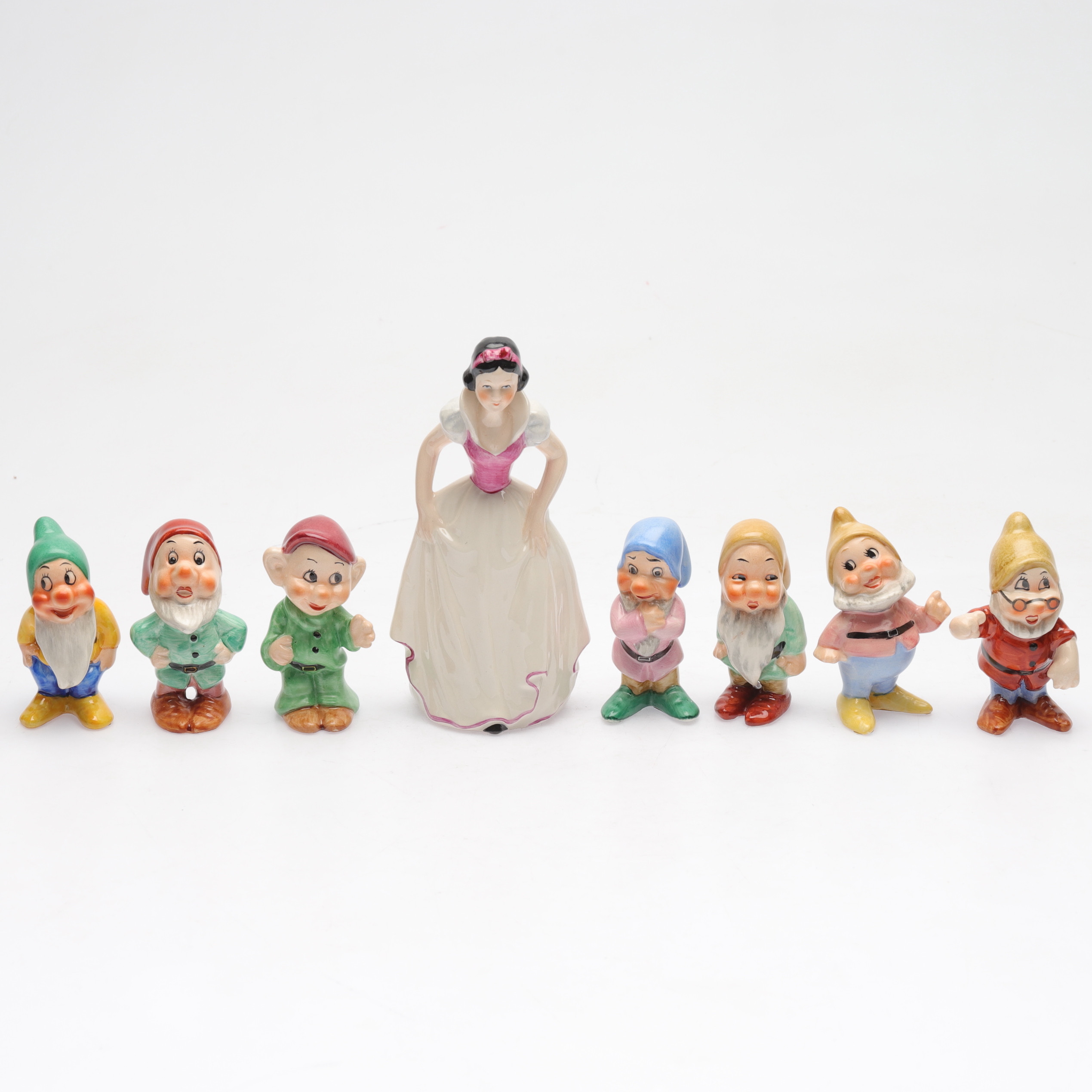 Images for 2870907. FIGURES, 8 pcs, "Snow White and the Seven Dwarfs ...