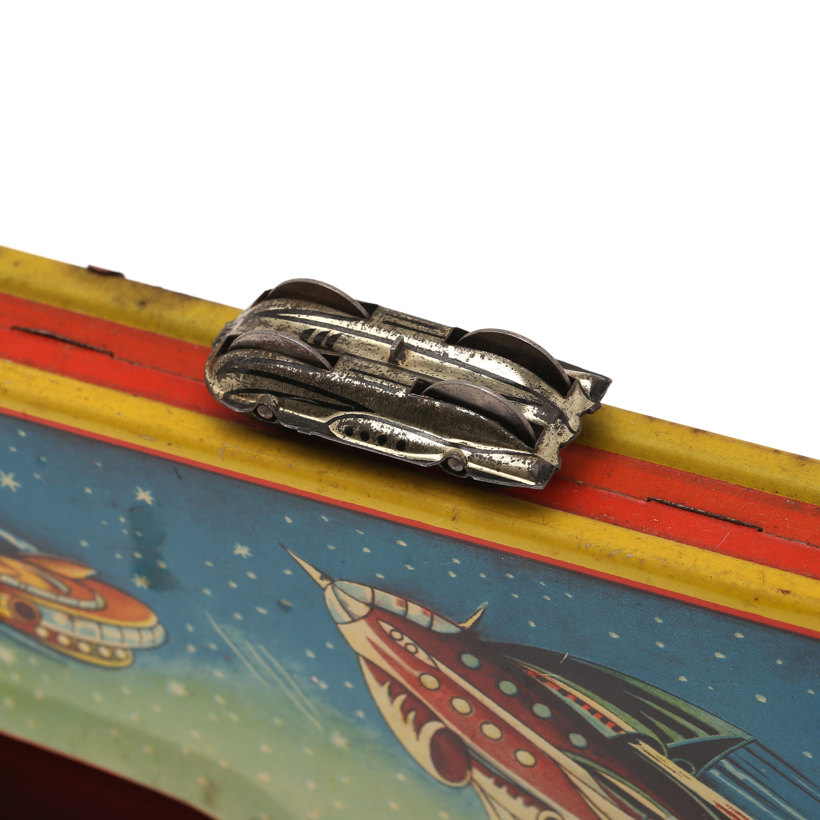 Images for 2872049. MECHANICAL SHEET METAL TOY, "Mondbahn 262", Technofix 1950s. - Auctionet