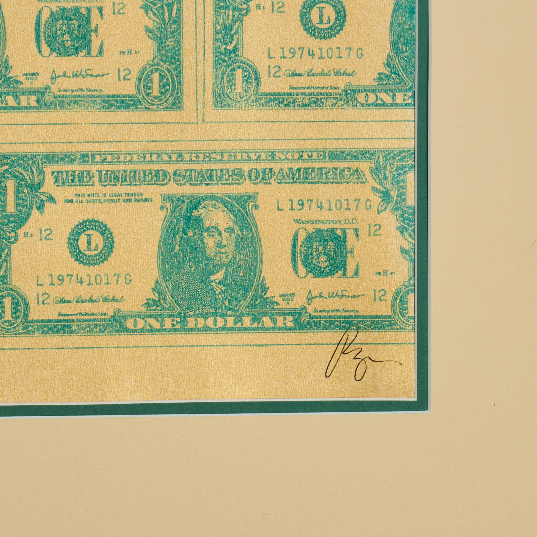 Imágenes para 2875659. RICHARD RYAN (Suecia, nacido en 1974). Billete ...