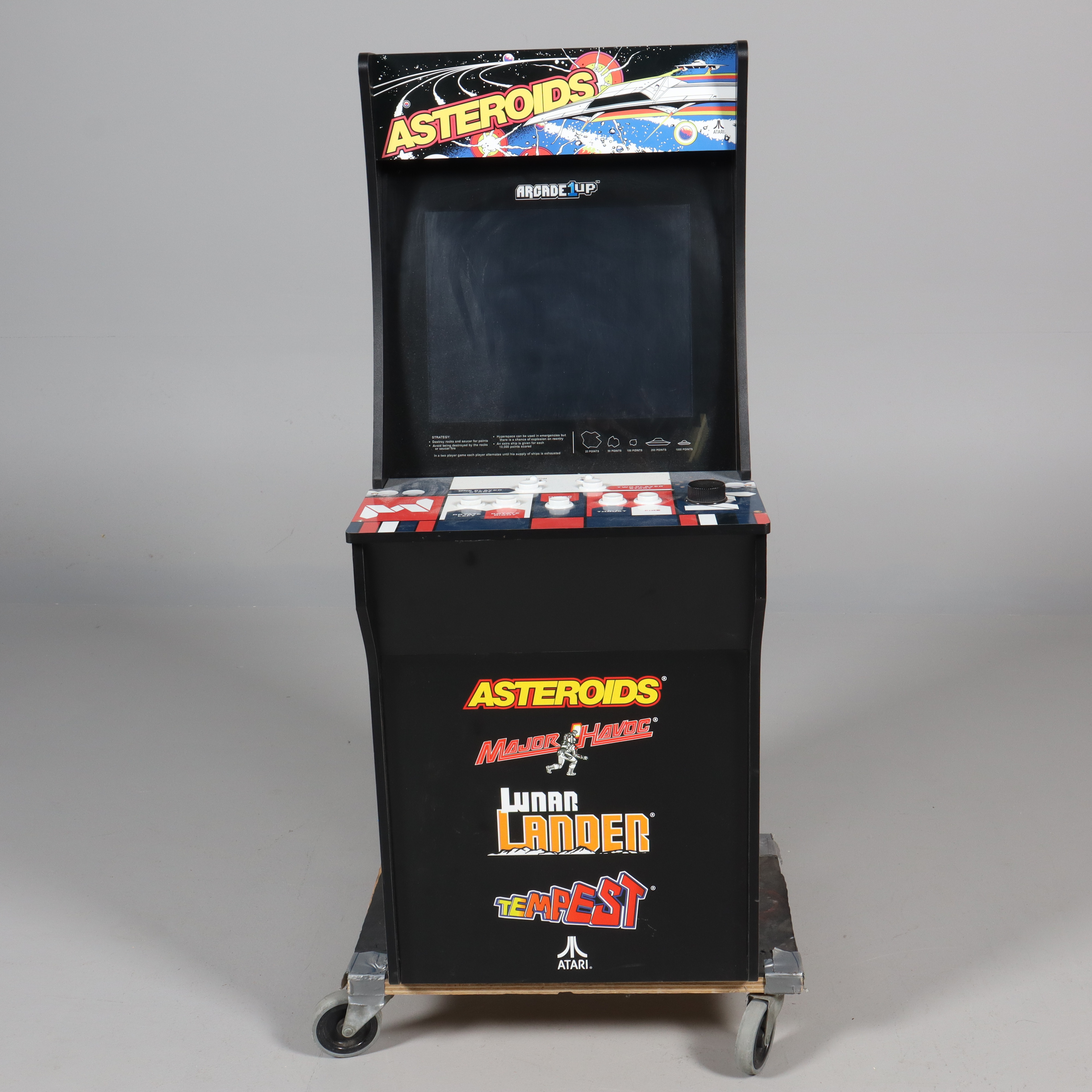 Images for 2876471. ARCADE GAMES, Atari Asteroids, Arcade1up, Tastemakers LCC, 2018. - Auctionet