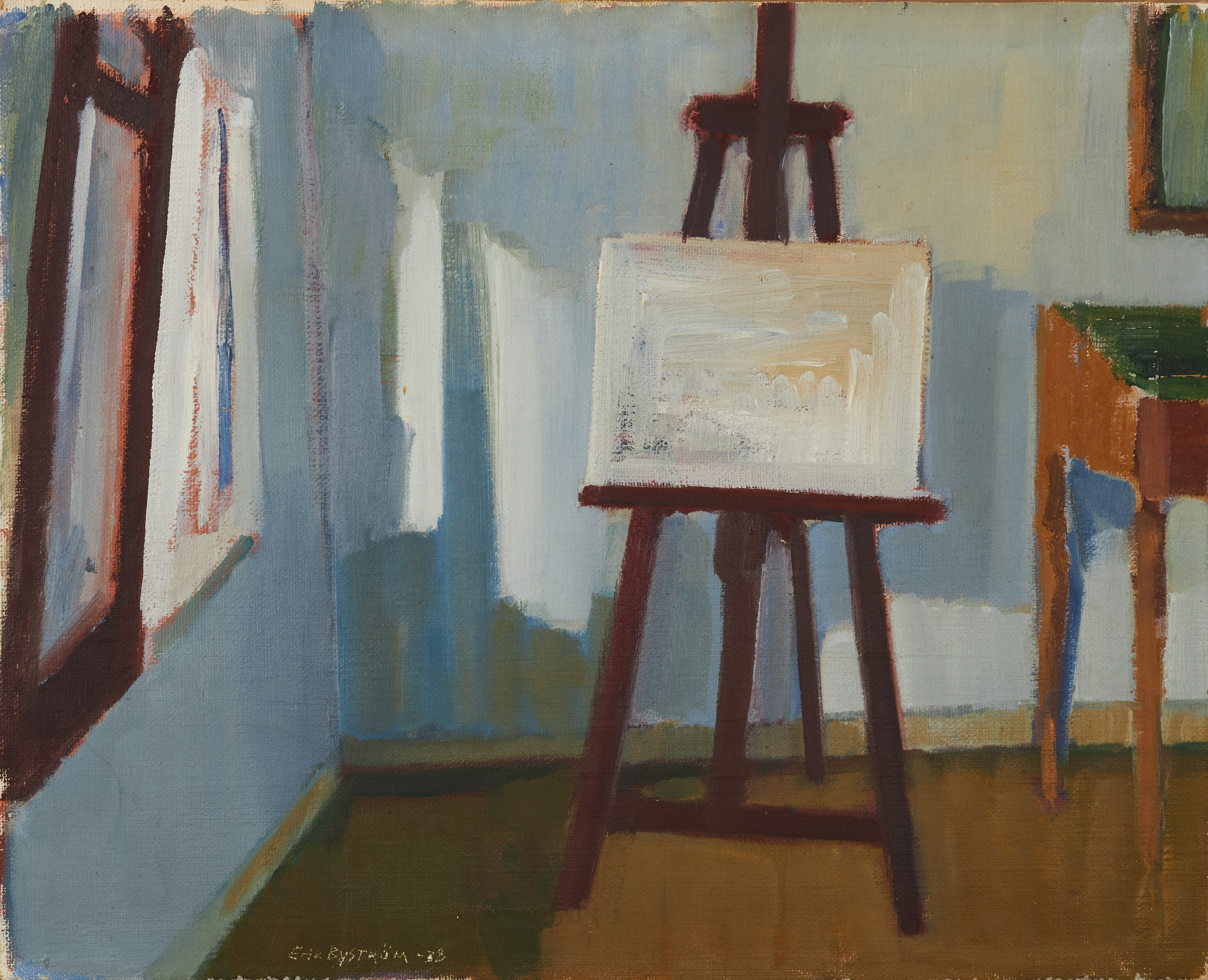 Images for 2876500. ERIK BYSTRÖM (1902-1988). In the studio, signed and ...