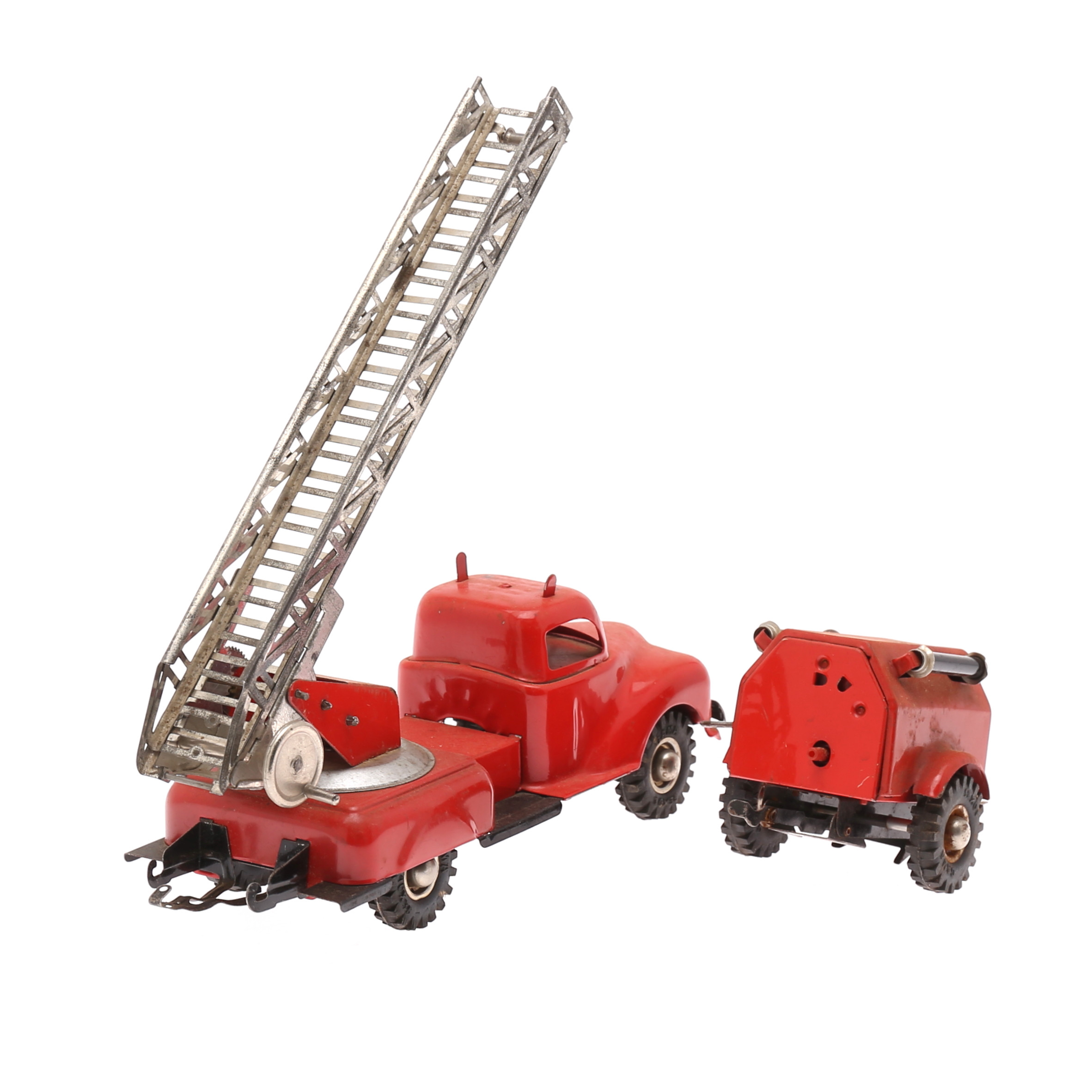 Images for 2877024. TIN TOY, fire engine with trailer, "Gama 260 ...