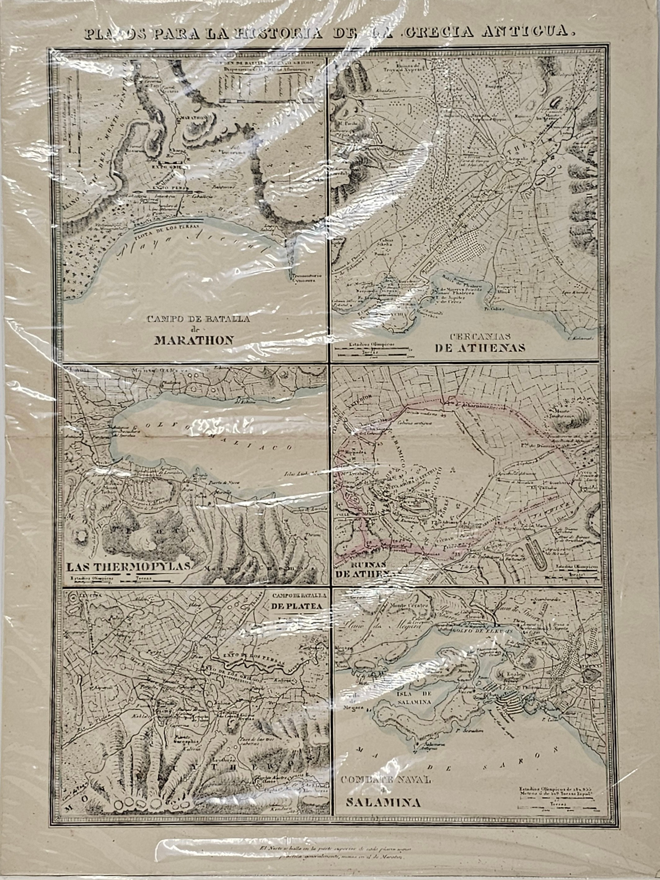 Images for 2877715. "PLANES FOR THE HISTORY OF ANCIENT GREECE". - Auctionet