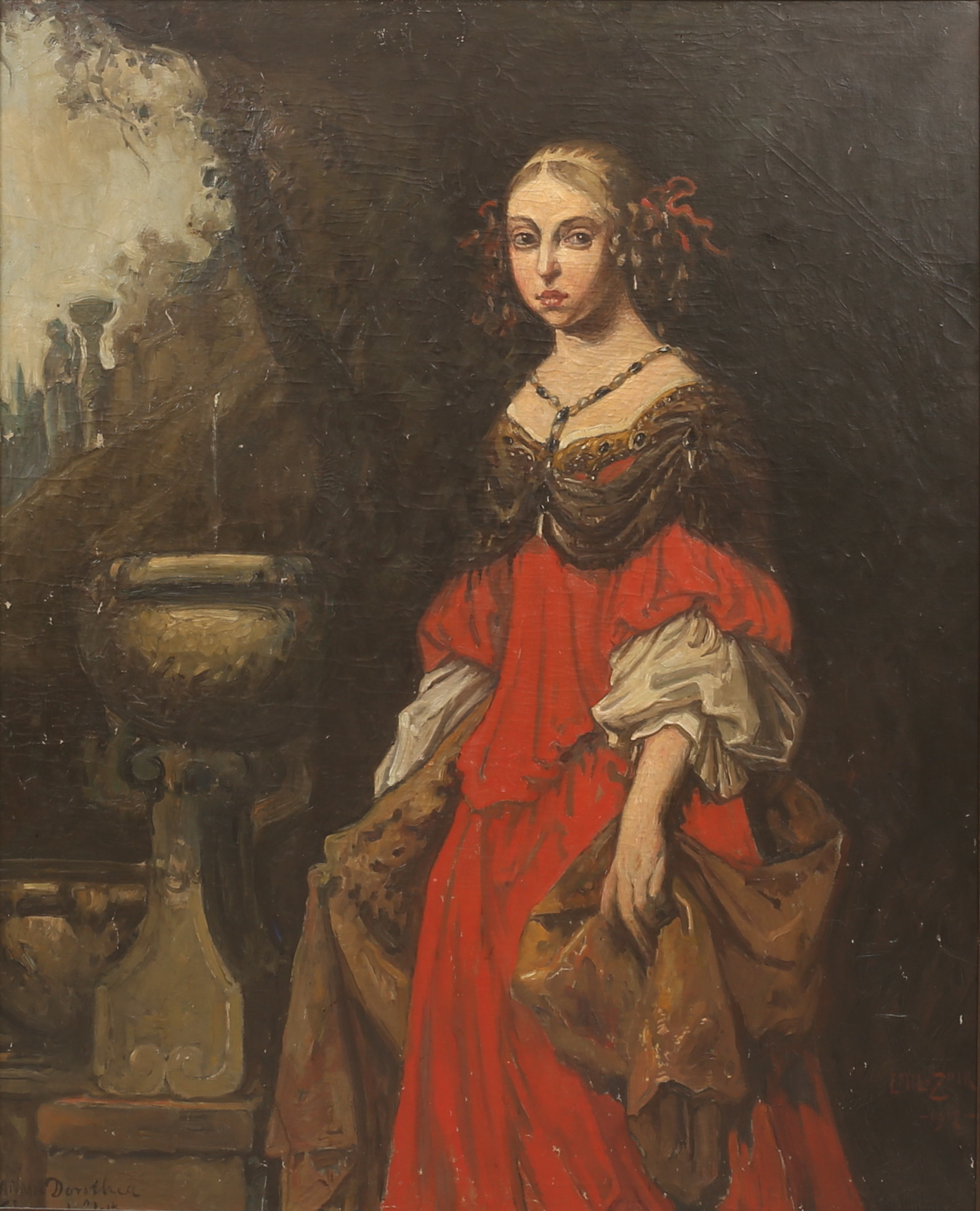 Images for 2878185. EMILE ZOIR. Oil on canvas, signed 1917. - Auctionet