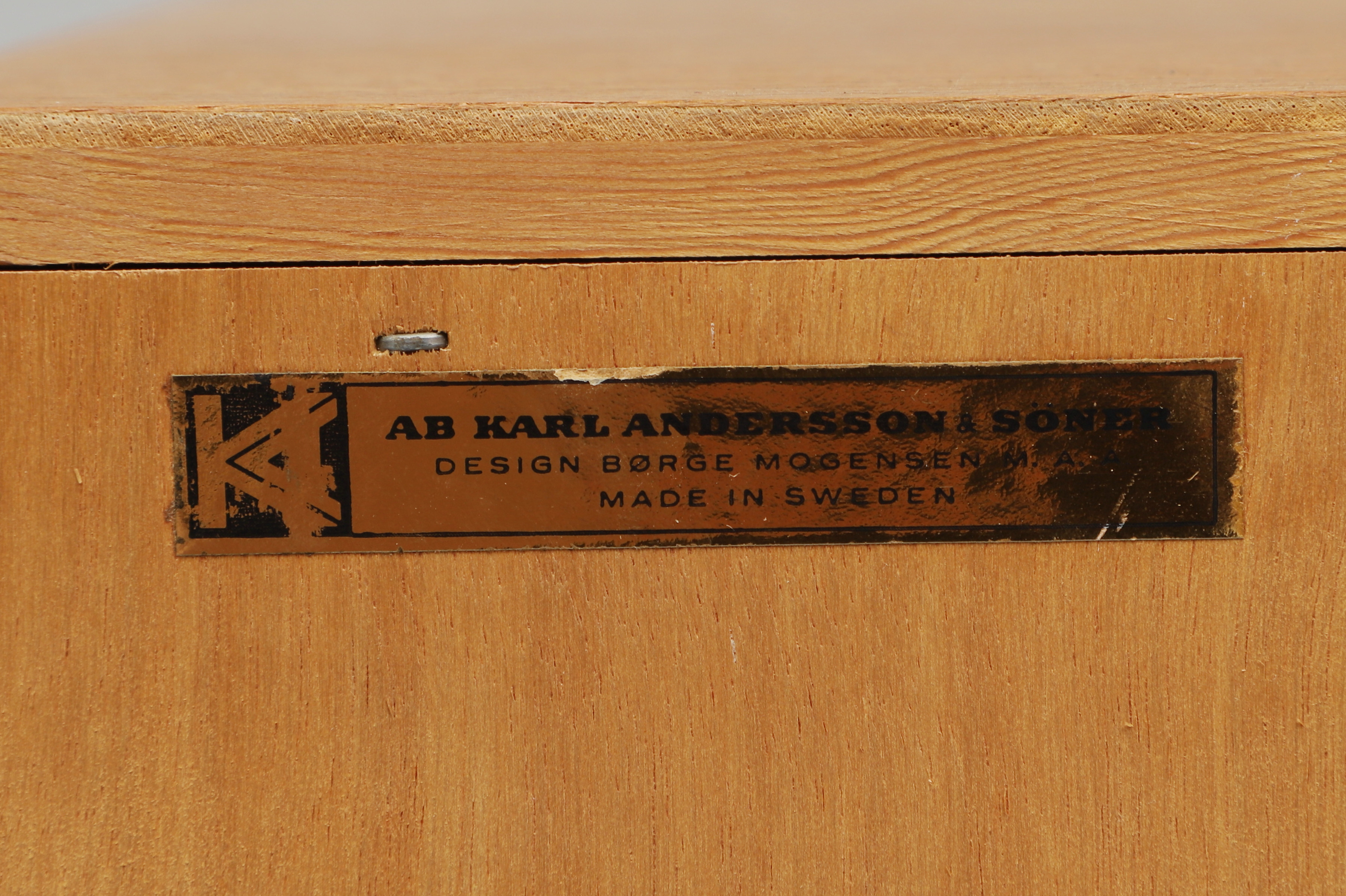 Billeder til 2880300. BØRGE MOGENSEN. skænk, "Øresund", Ek, Karl ...