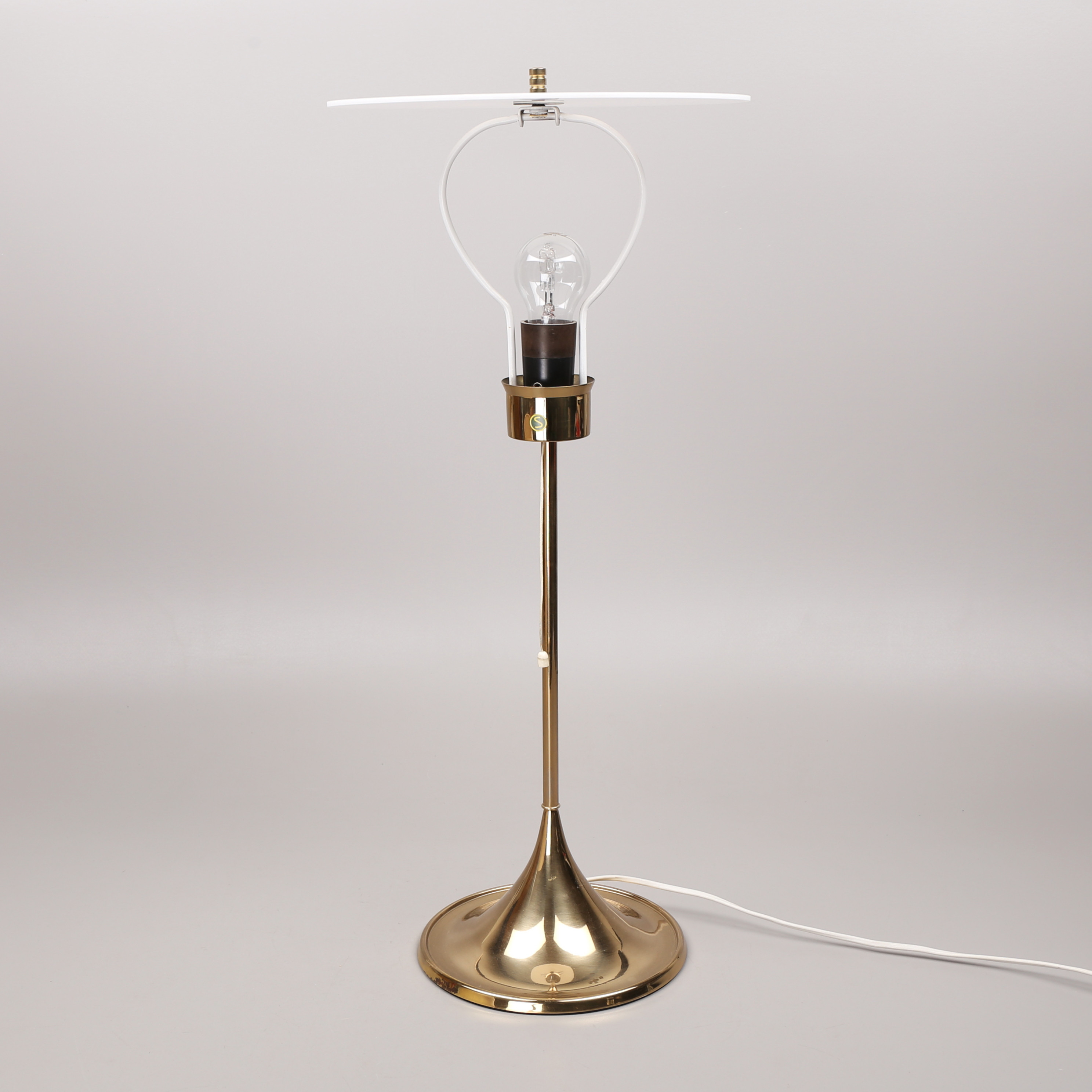 Images for 2880934. TABLE LAMP, brass, "B024", Bergbom. - Auctionet