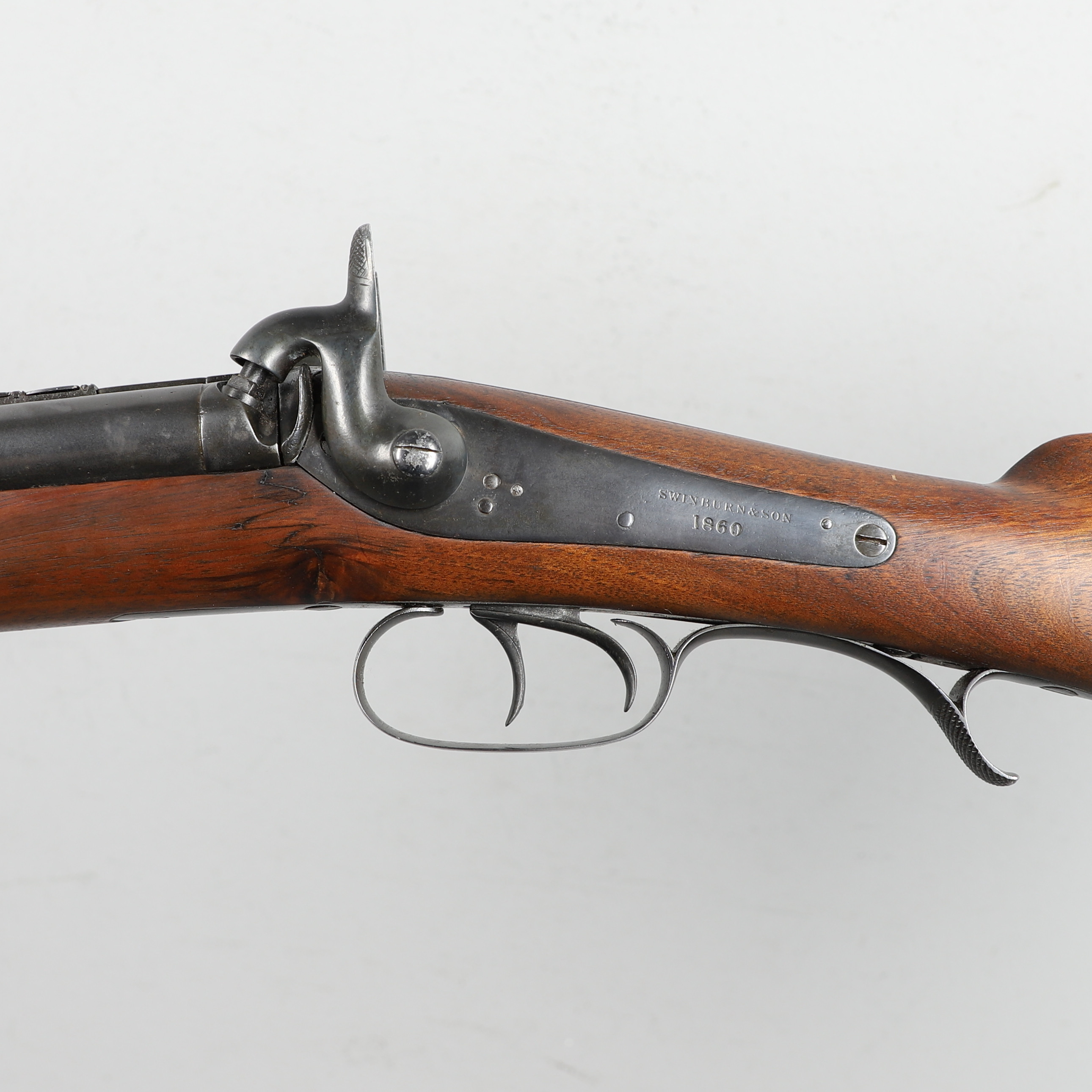 Images for 2882379. A FINE JACOBS DOUBLE BARREL RIFLE BY SWINBURN & SON ...