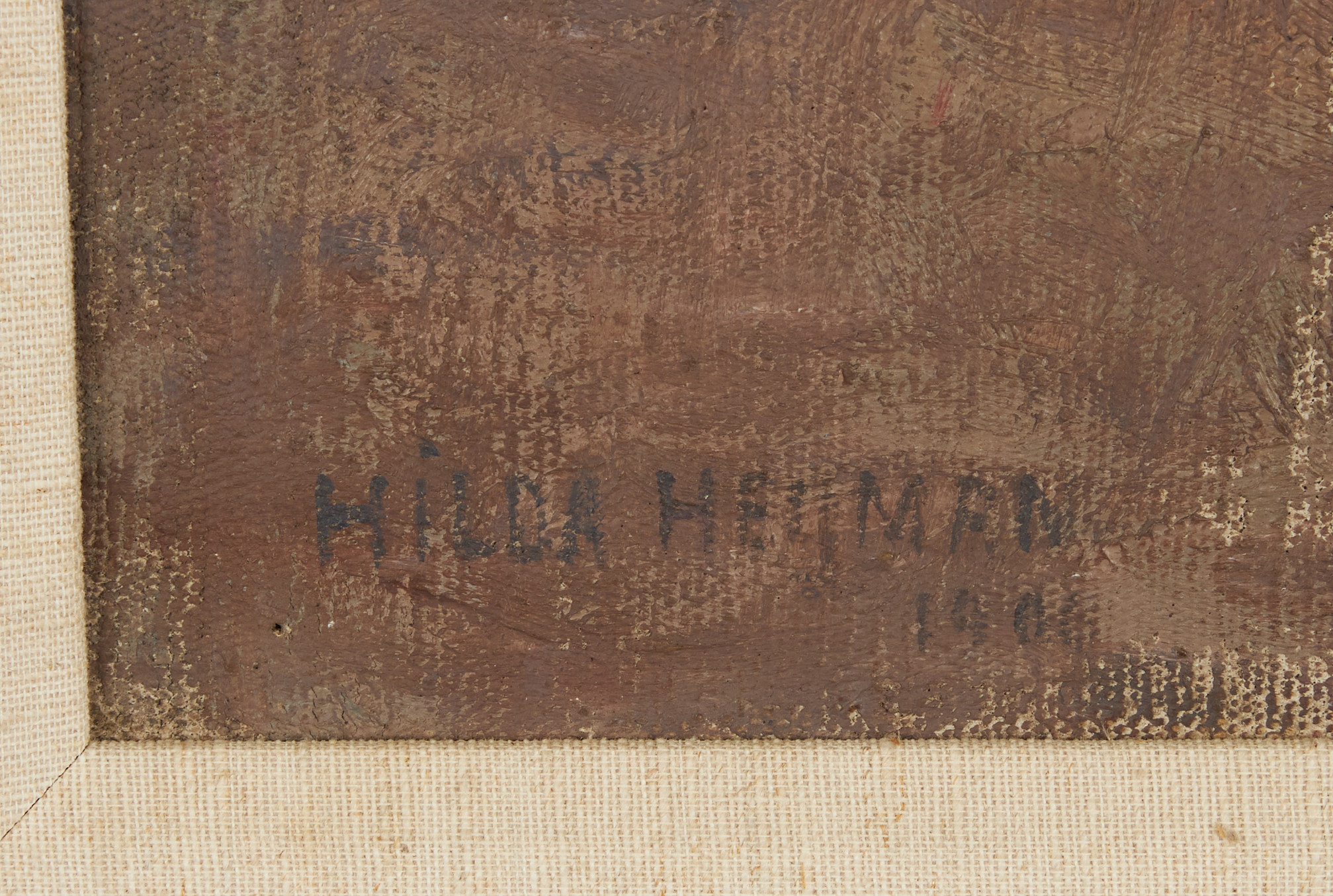 Images for 2882622. HILDA FREDRIKA HEYMAN (1872-1955). Harbor view, oil ...