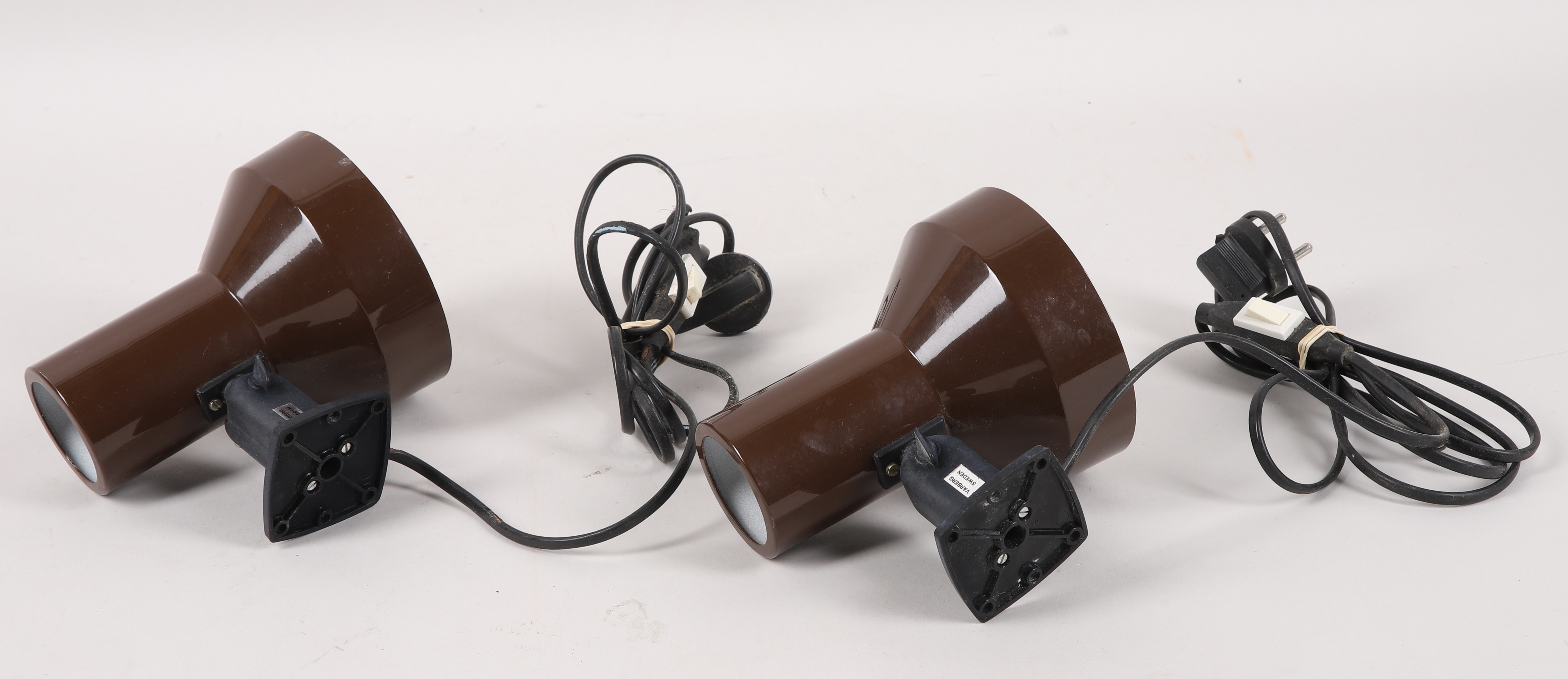 Images for 2882903. WALL LAMPS, a pair, metal/plastic, "Belid", Varberg ...