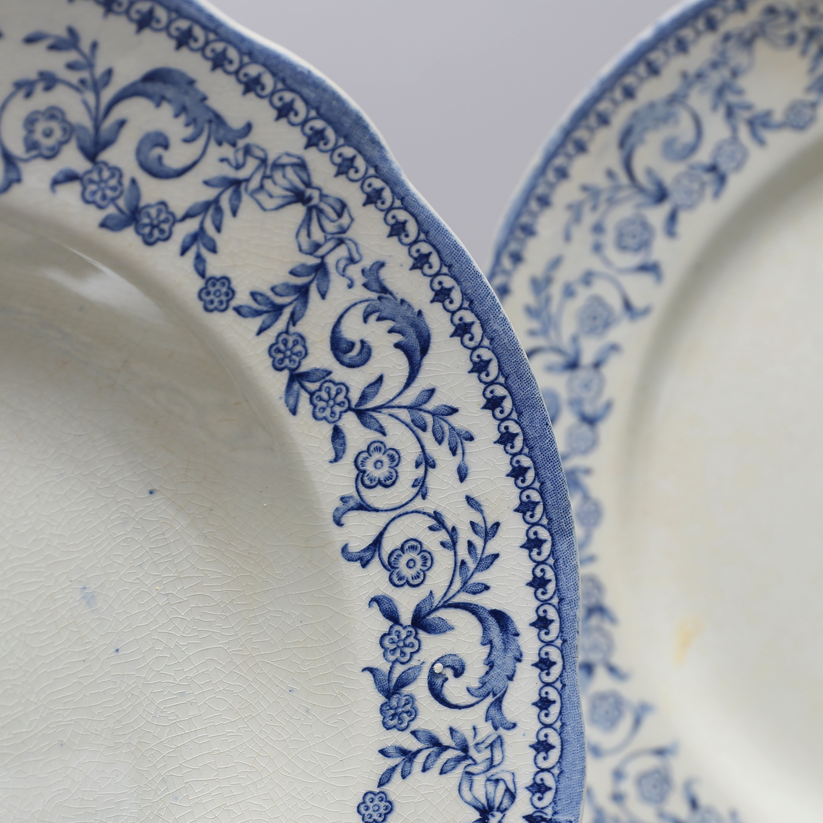 Images for 2883230. TABLEWARE PARTS, 12 pieces, flintware, "Njord ...