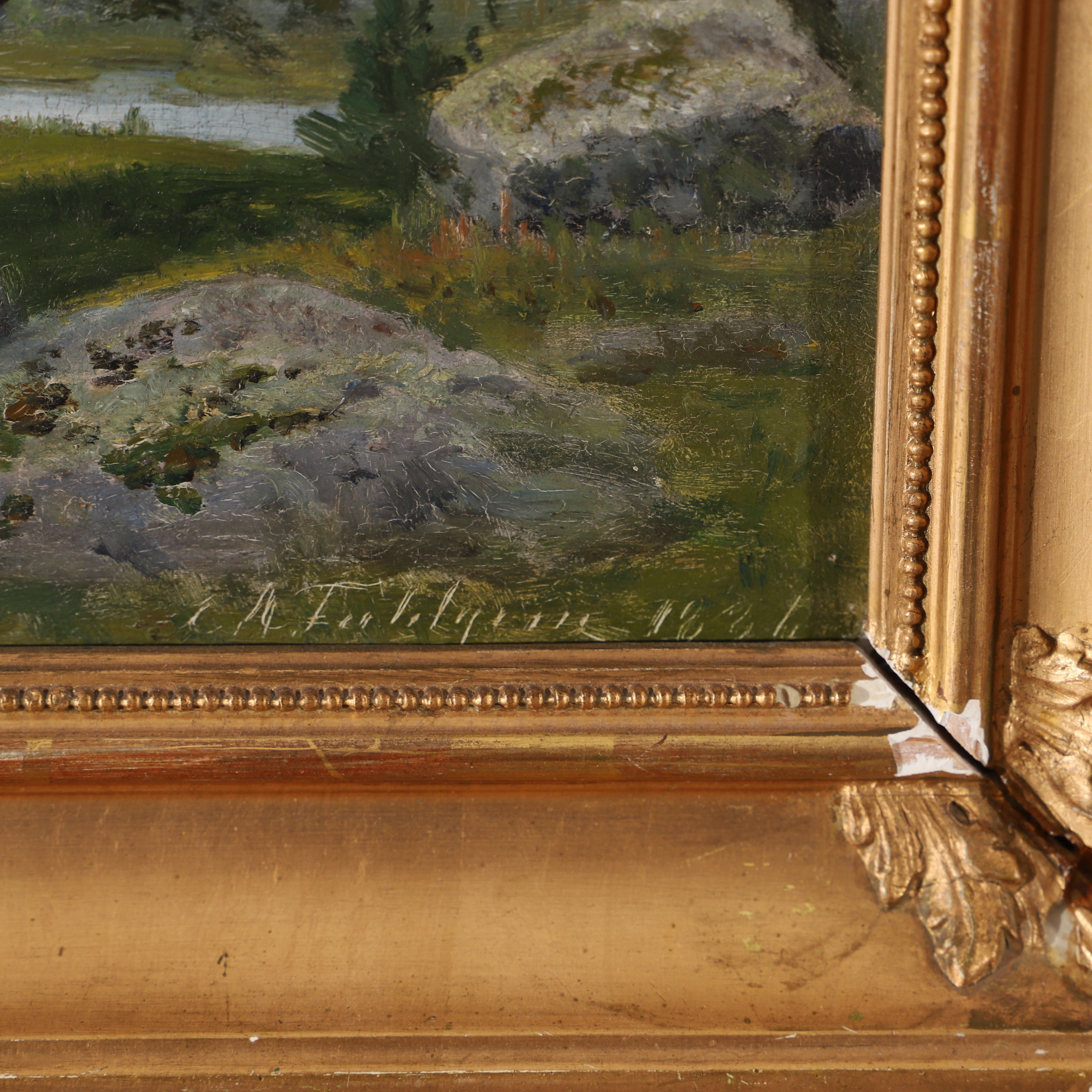 Images for 2883620. CARL AUGUST FAHLGREN. "Birch at Hammarö", oil on ...