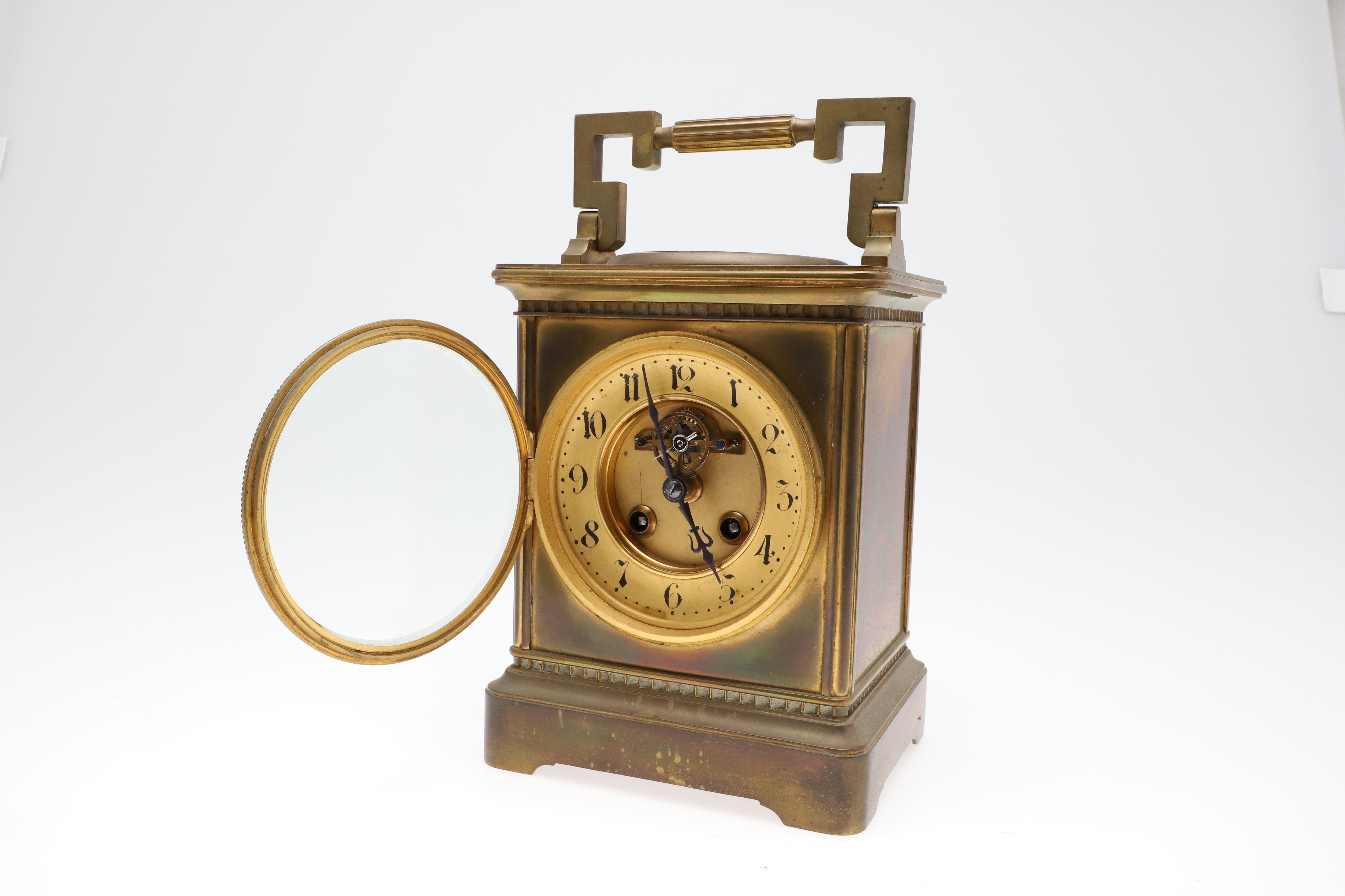 Images for 2883918. A LATE 19TH CENTURY FRENCH BRASS COMPENDIUM MANTEL ...