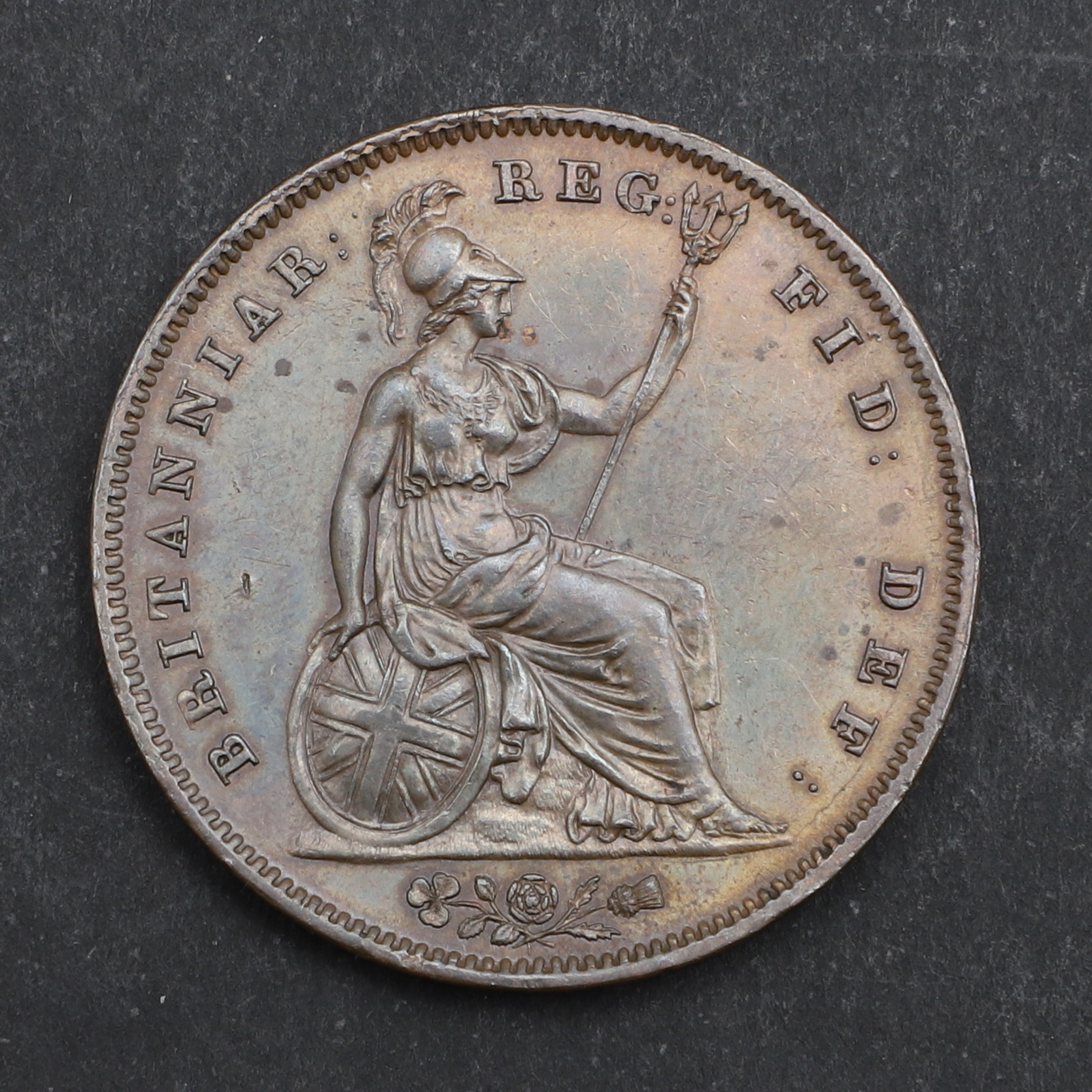 Images for 2884659. QUEEN VICTORIA PENNY, 1841, WITH COLON. - Auctionet