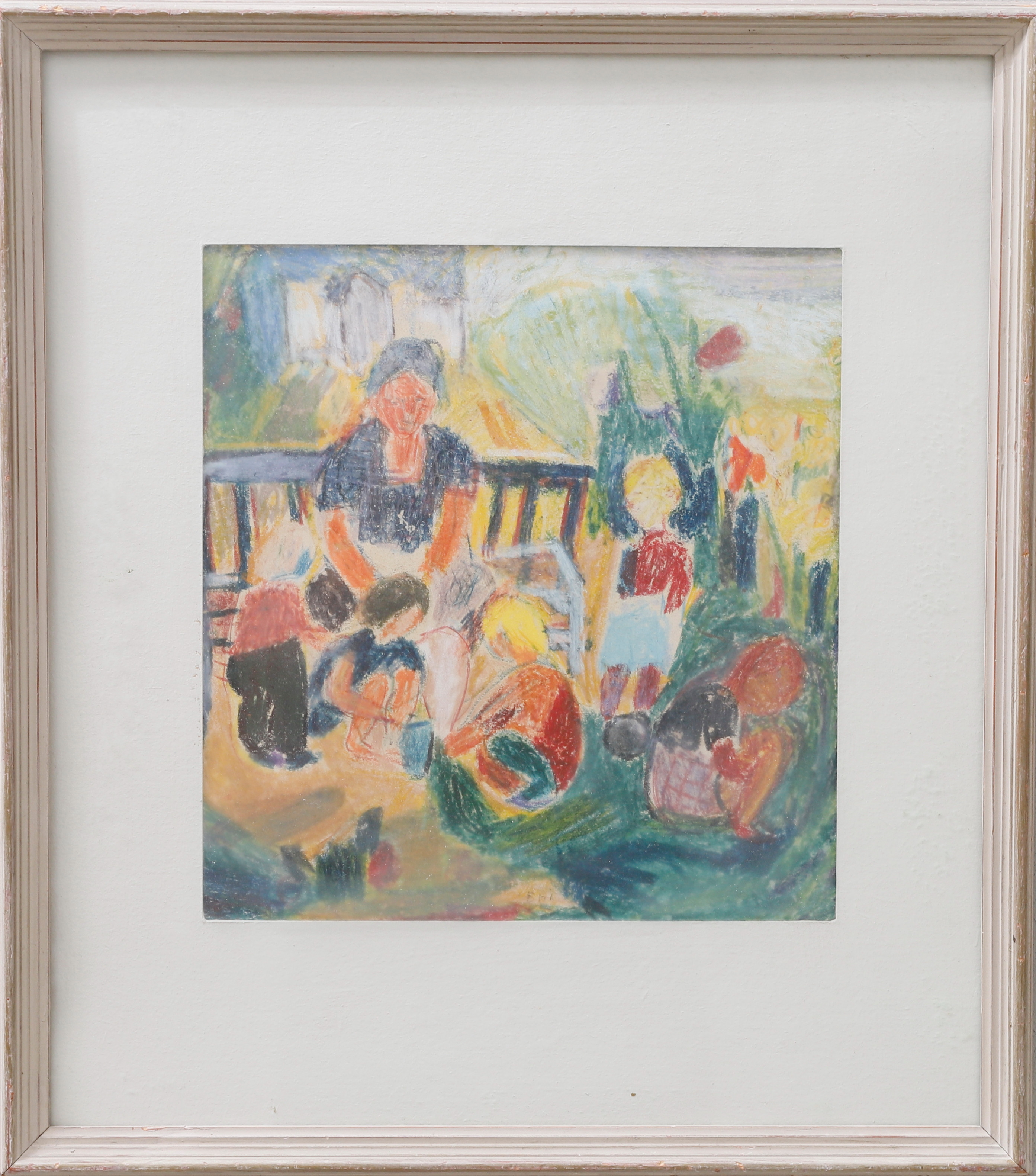 Images for 2885148. BRITA HANSSON. Pastel, signed BHN. - Auctionet