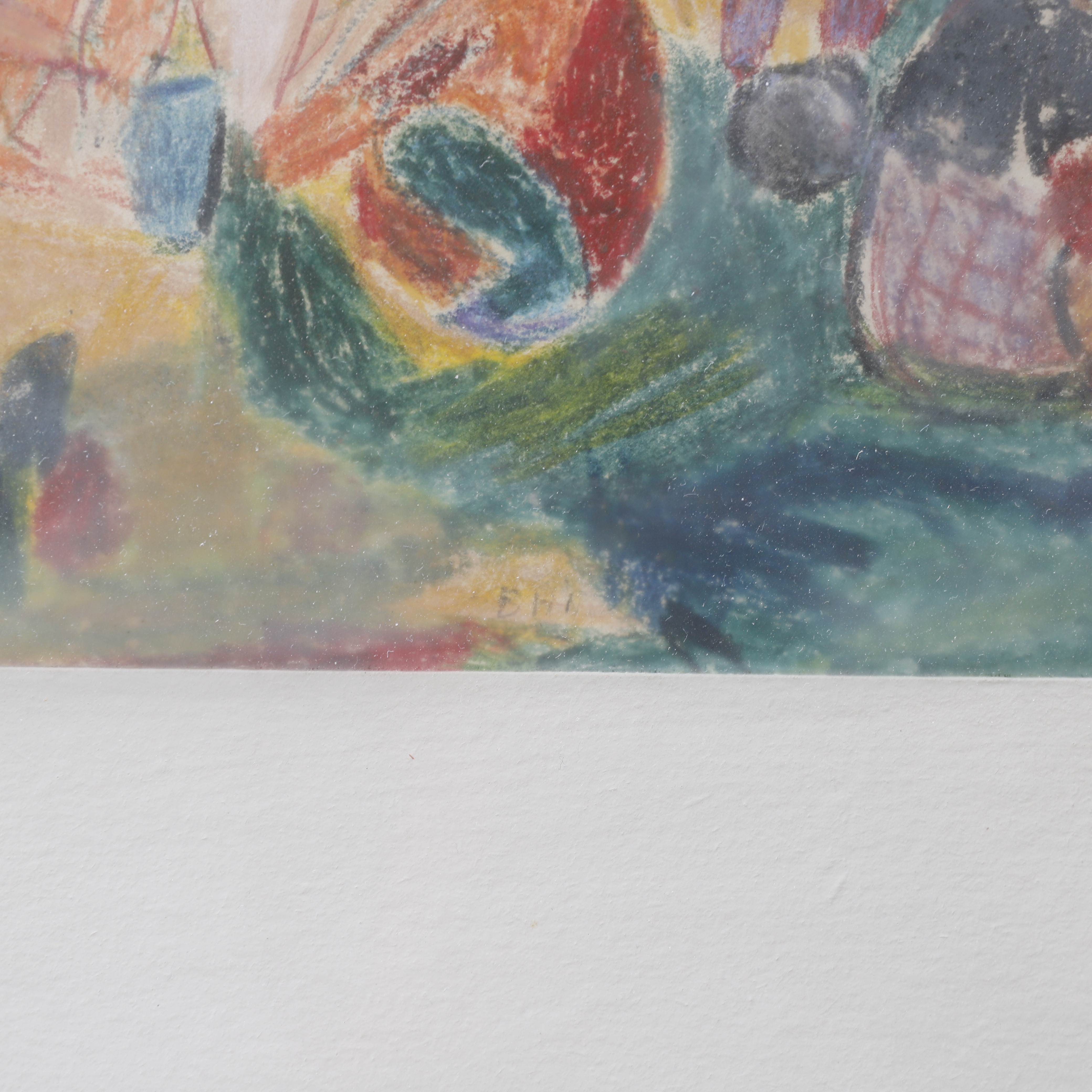Images for 2885148. BRITA HANSSON. Pastel, signed BHN. - Auctionet