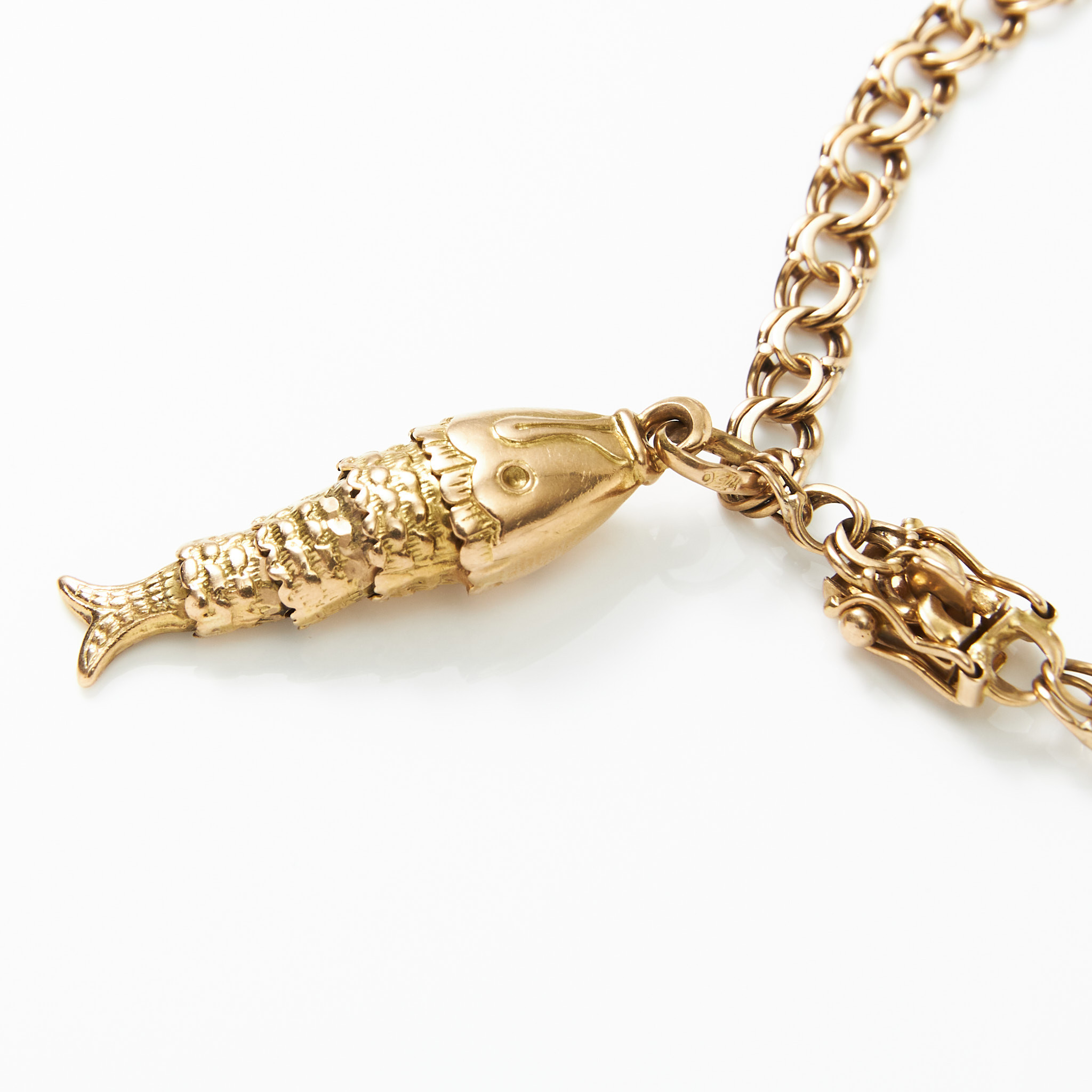 Images for 2885892. BRACELET, 18k gold, Bismarck, charm in the shape of ...