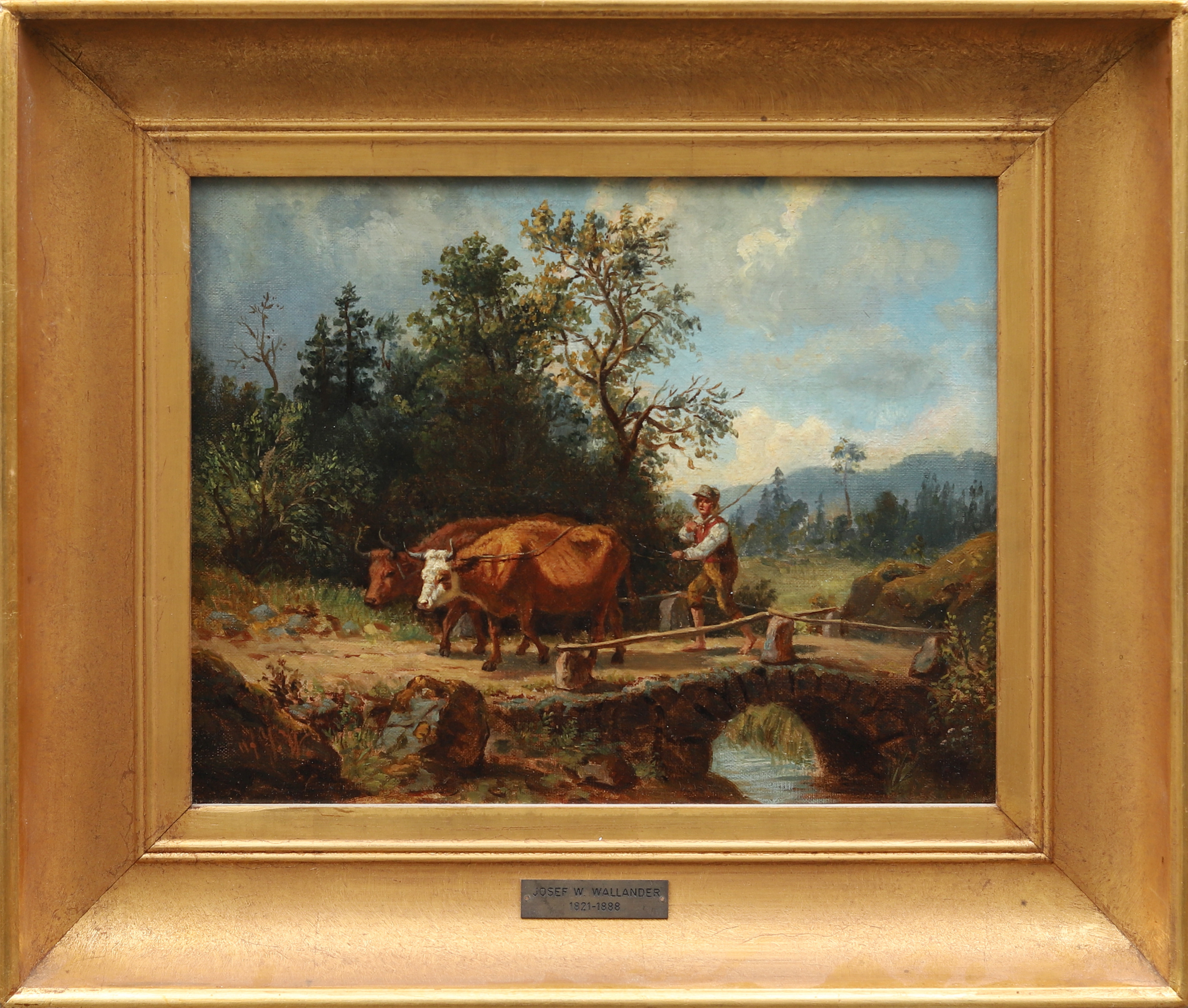 Images for 2888966. JOSEF WILHELM WALLANDER (1821-1888). On the road ...