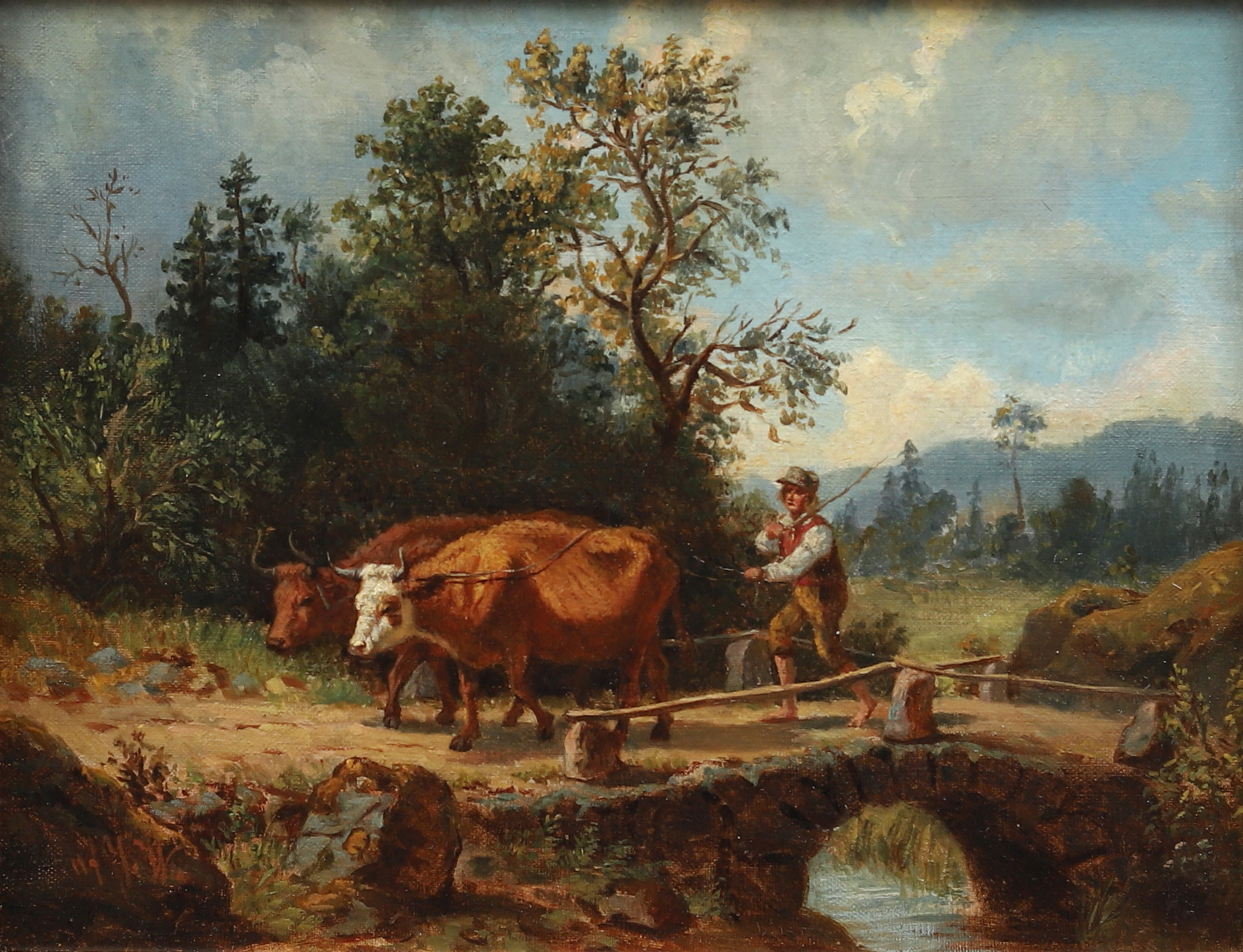 Images for 2888966. JOSEF WILHELM WALLANDER (1821-1888). On the road ...