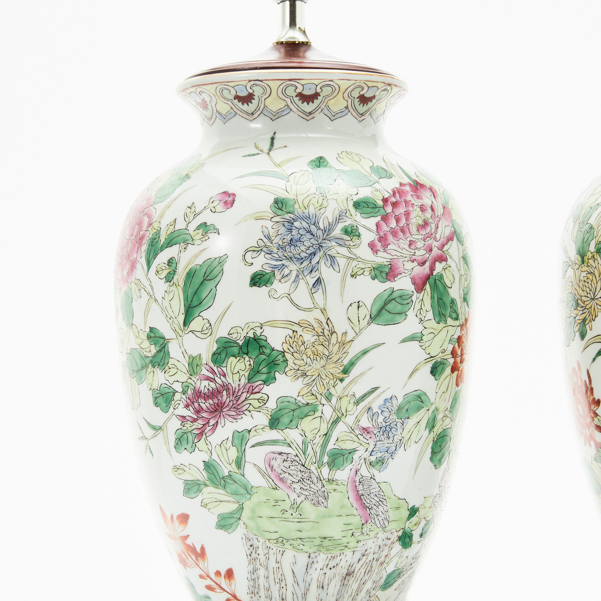 Images for 2889577. TABLE LAMPS, a pair, porcelain, China, contemporary ...