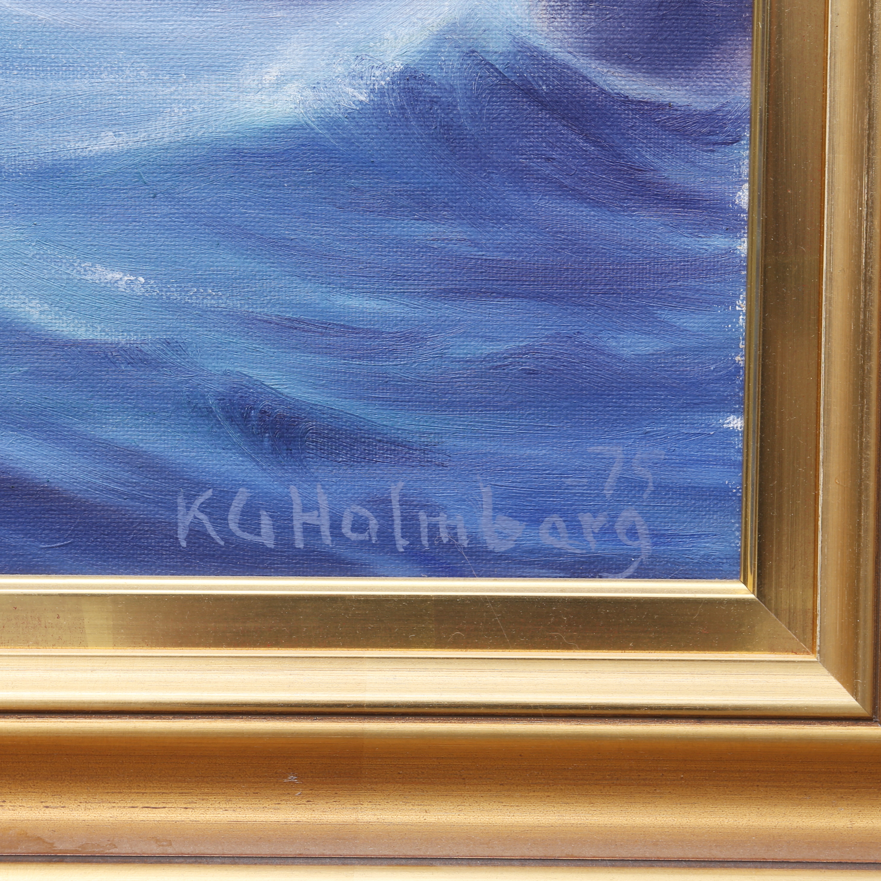 Images for 2890963. KARL GUSTAV HOLMBERG. Coastal motif with lighthouse ...