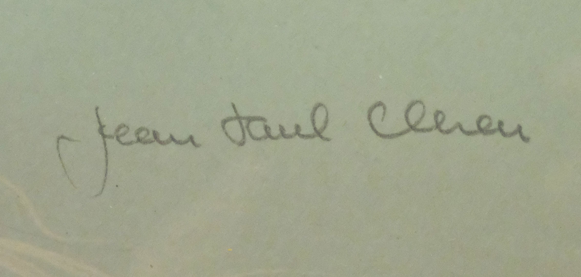 JEAN-PAUL CLEREN. LITOGRAFI. Konst - Grafik - Auctionet