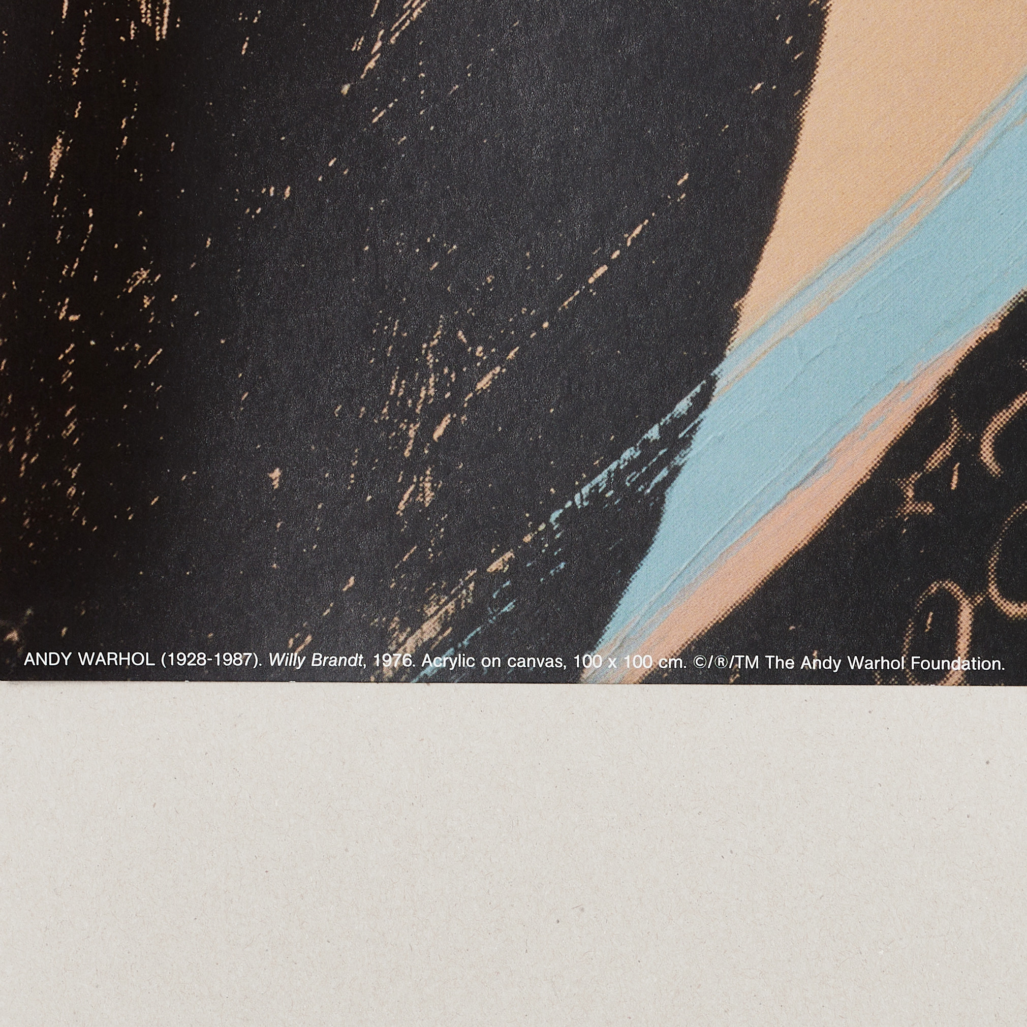 Bilder zu 2894723. ANDY WARHOL, Willy Brandt, Te Neues, Achenbach Art ...