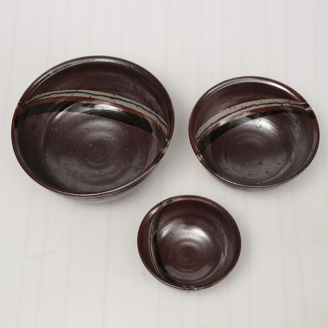 Images for 2896686. BOWL, glazed ceramic, Jane Bailey Denmark 3 pieces ...