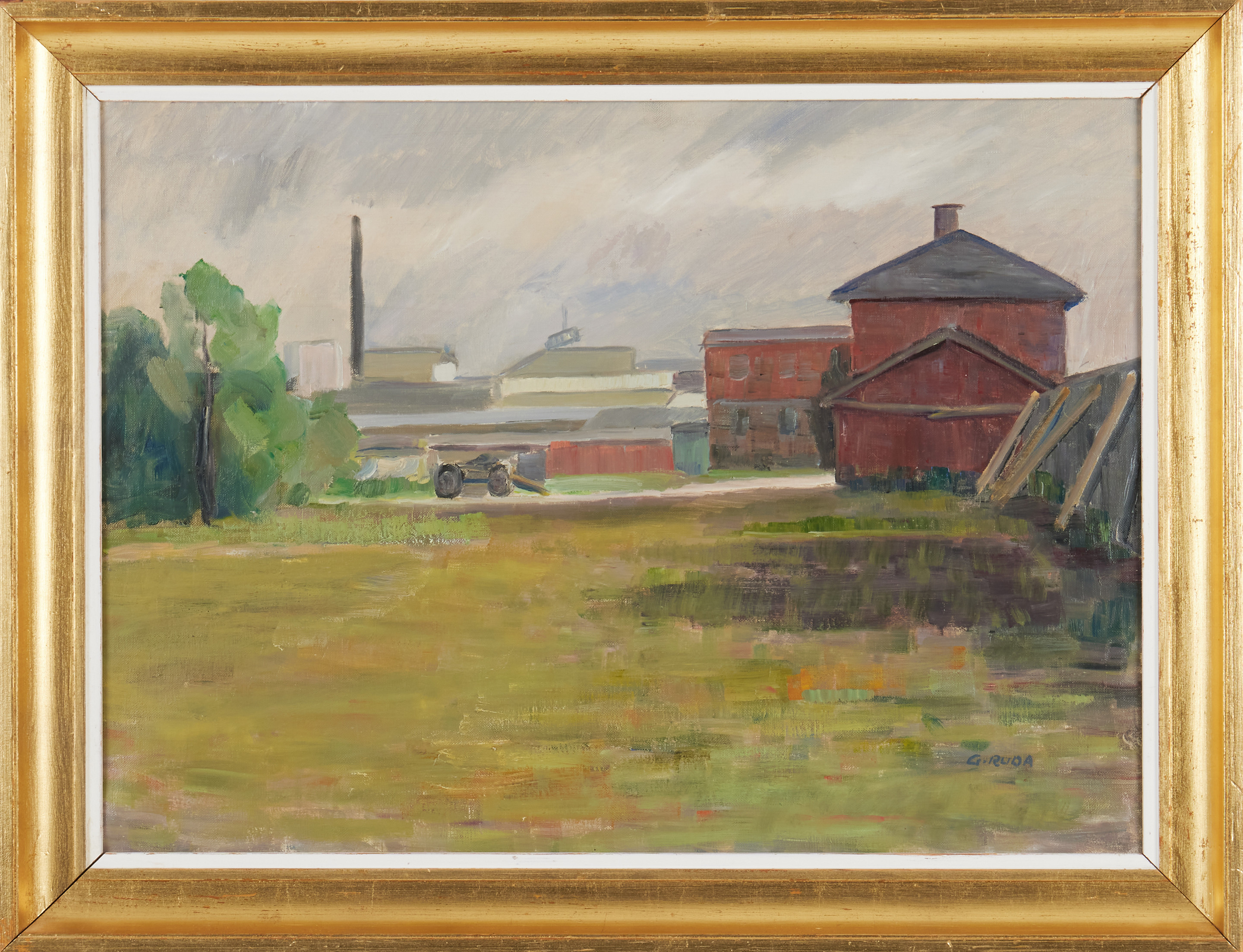 Images for 2897898. GUNNAR RUDA. Landscape with working environment ...