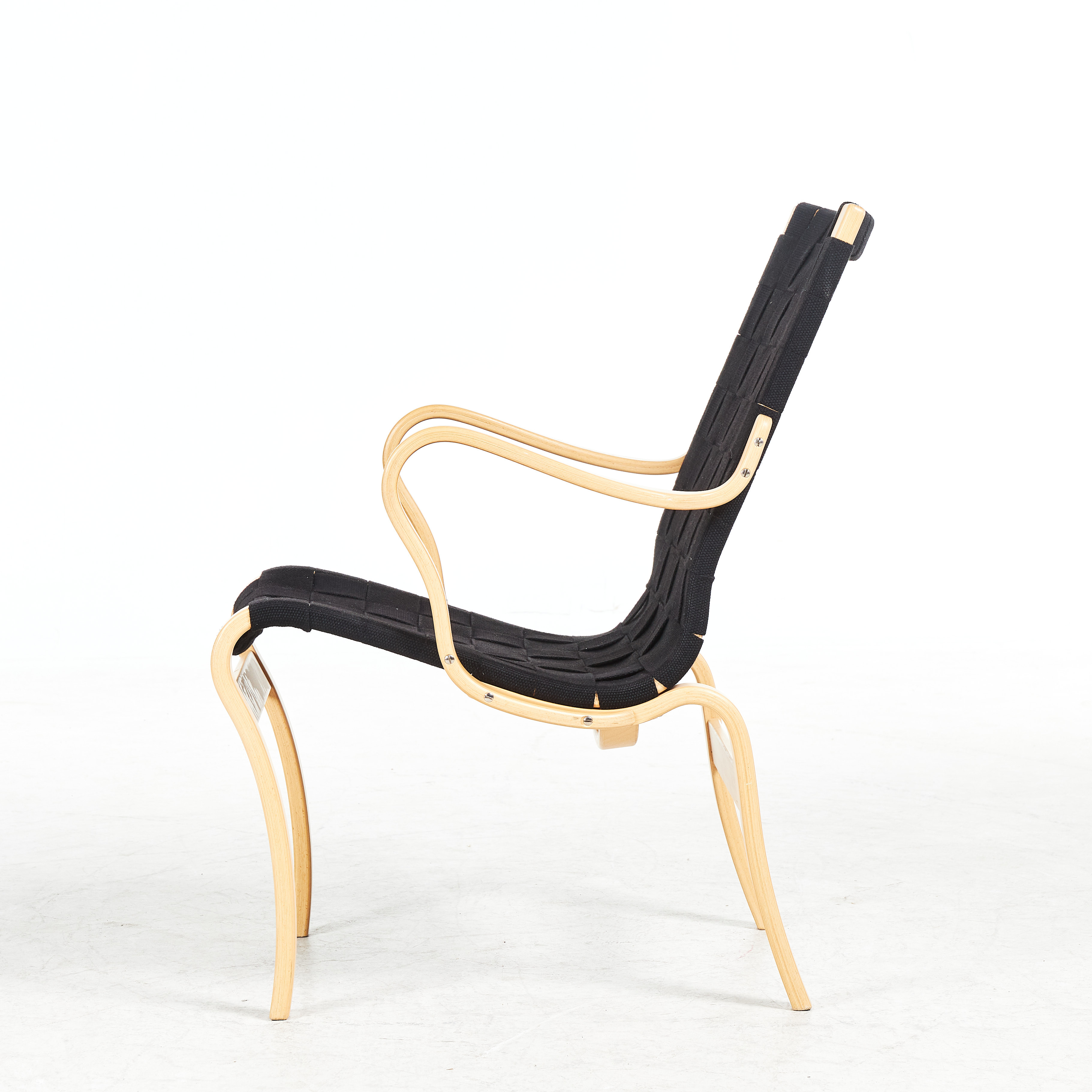 Images for 2898151. BRUNO MATHSSON. Armchair, "Mina", frame in beech ...
