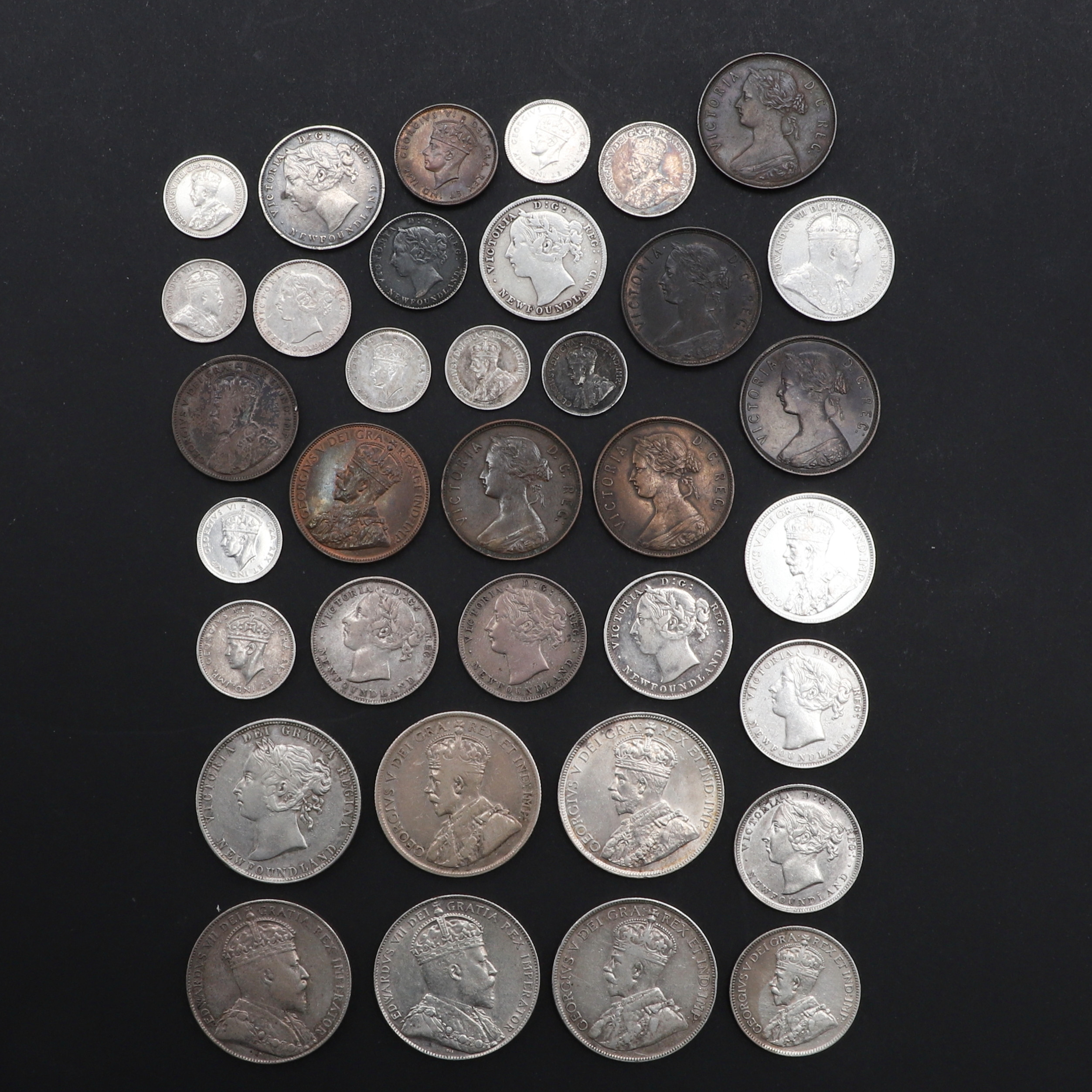 Images for 2901362. AN INTERESTING COLLECTION OF NEW FOUNDLAND COINS ...