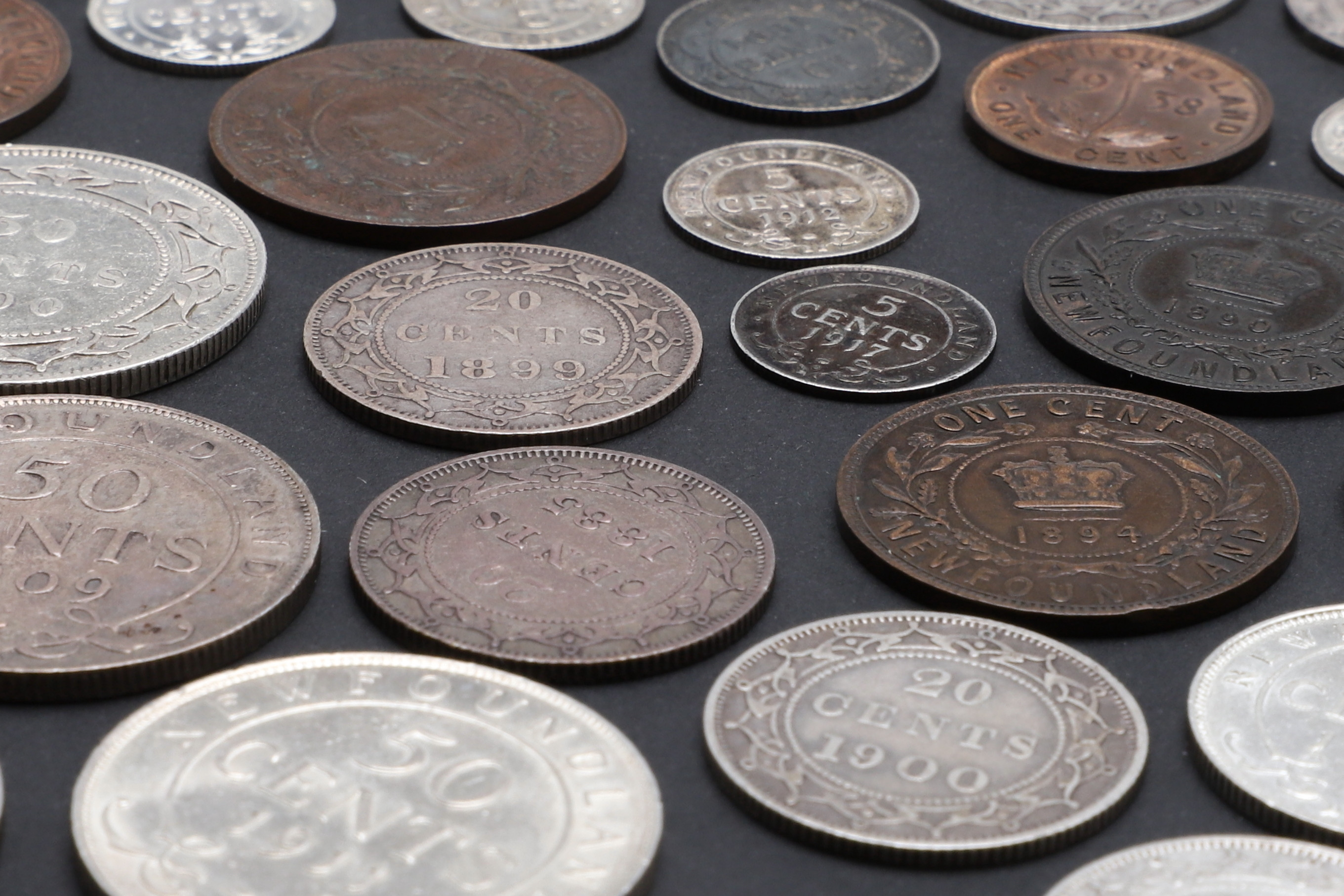 Images for 2901362. AN INTERESTING COLLECTION OF NEW FOUNDLAND COINS ...