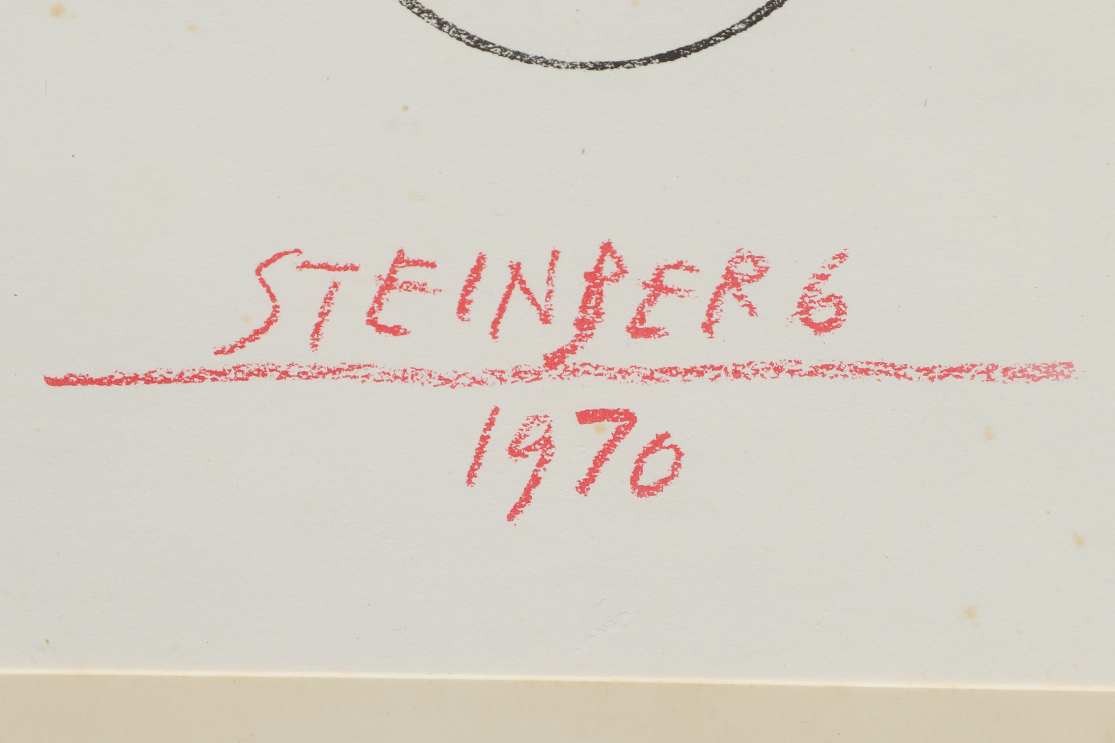 Images for 2903187. SAÛL STEINBERG. Lithographic poster, composition ...