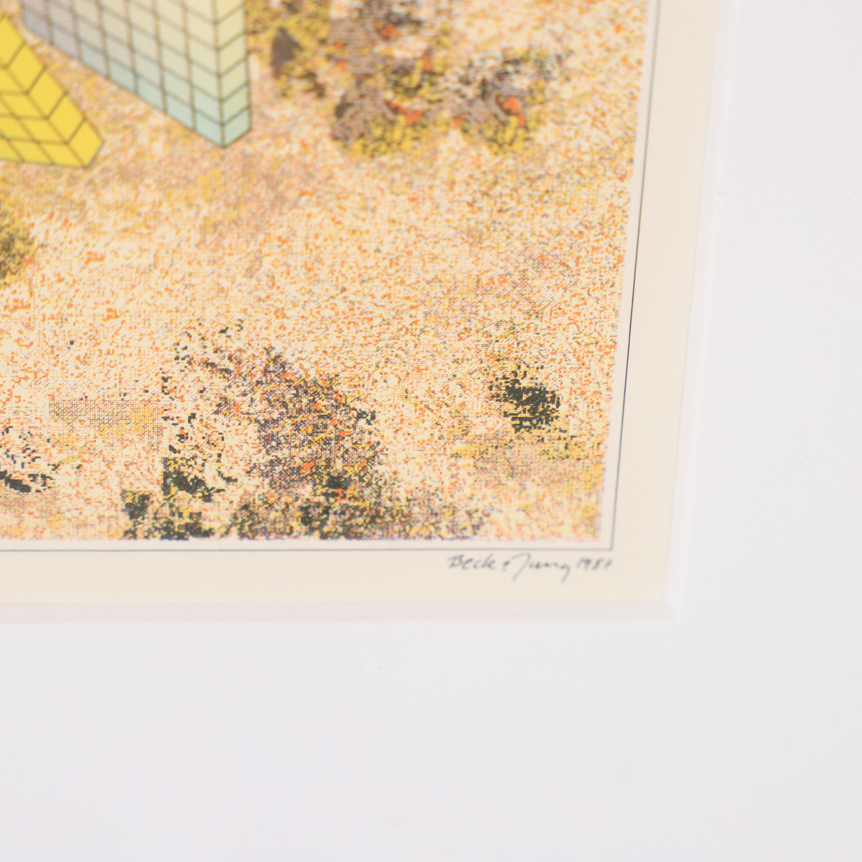 Images for 2907110. BECK & JUNG. "The Dragon IV", computer ink plot ...