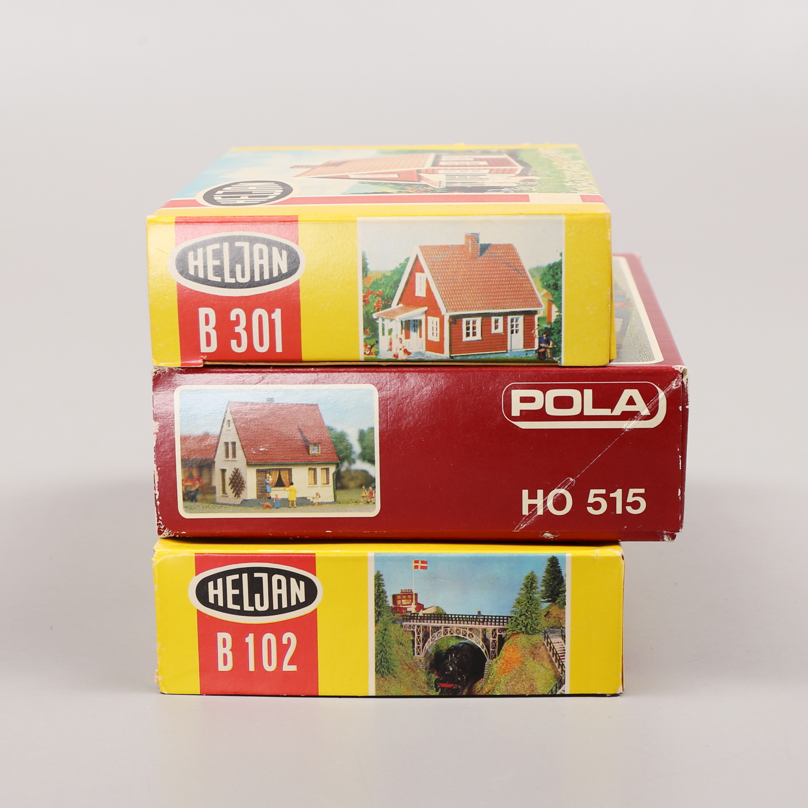 Images for 2907855. MODEL RAILWAY KITS, 8 pcs, Pola, Heljan, second ...