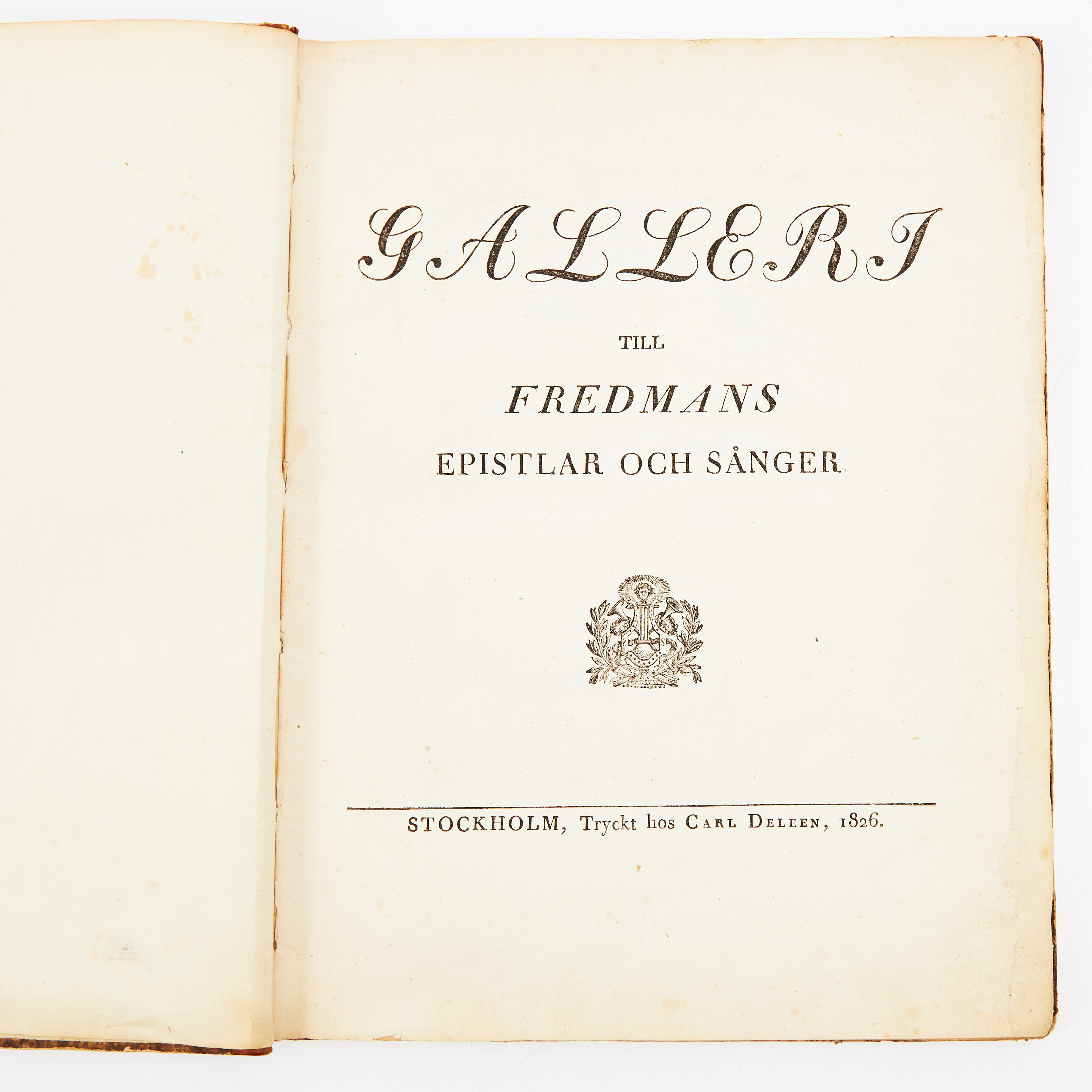 Images for 2910558. CHIEWITZ, ELIS. Gallery for Fredman's epistles and ...