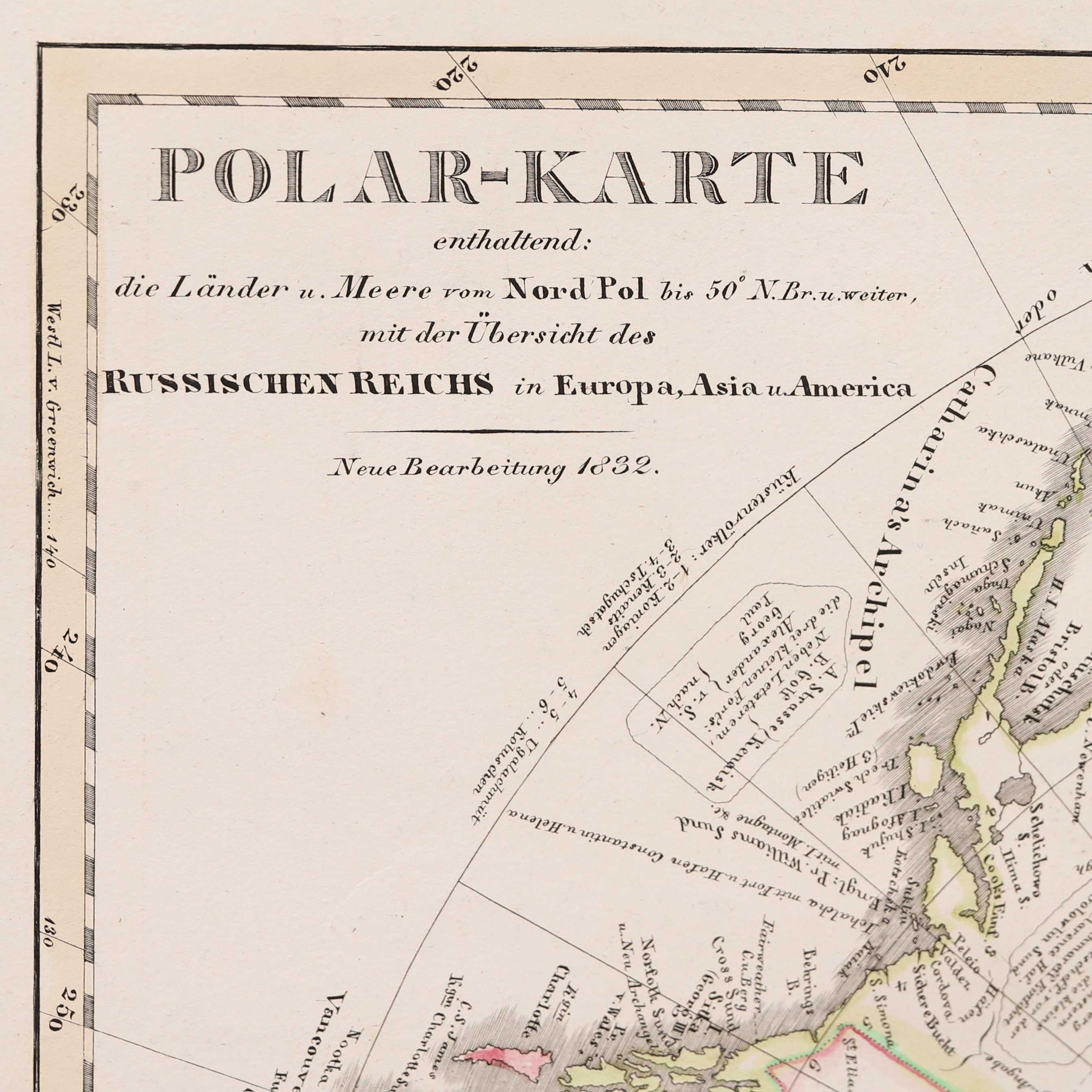 Images for 2911080. POLAR MAP, map, copper engraving, Adolf Stieler ...