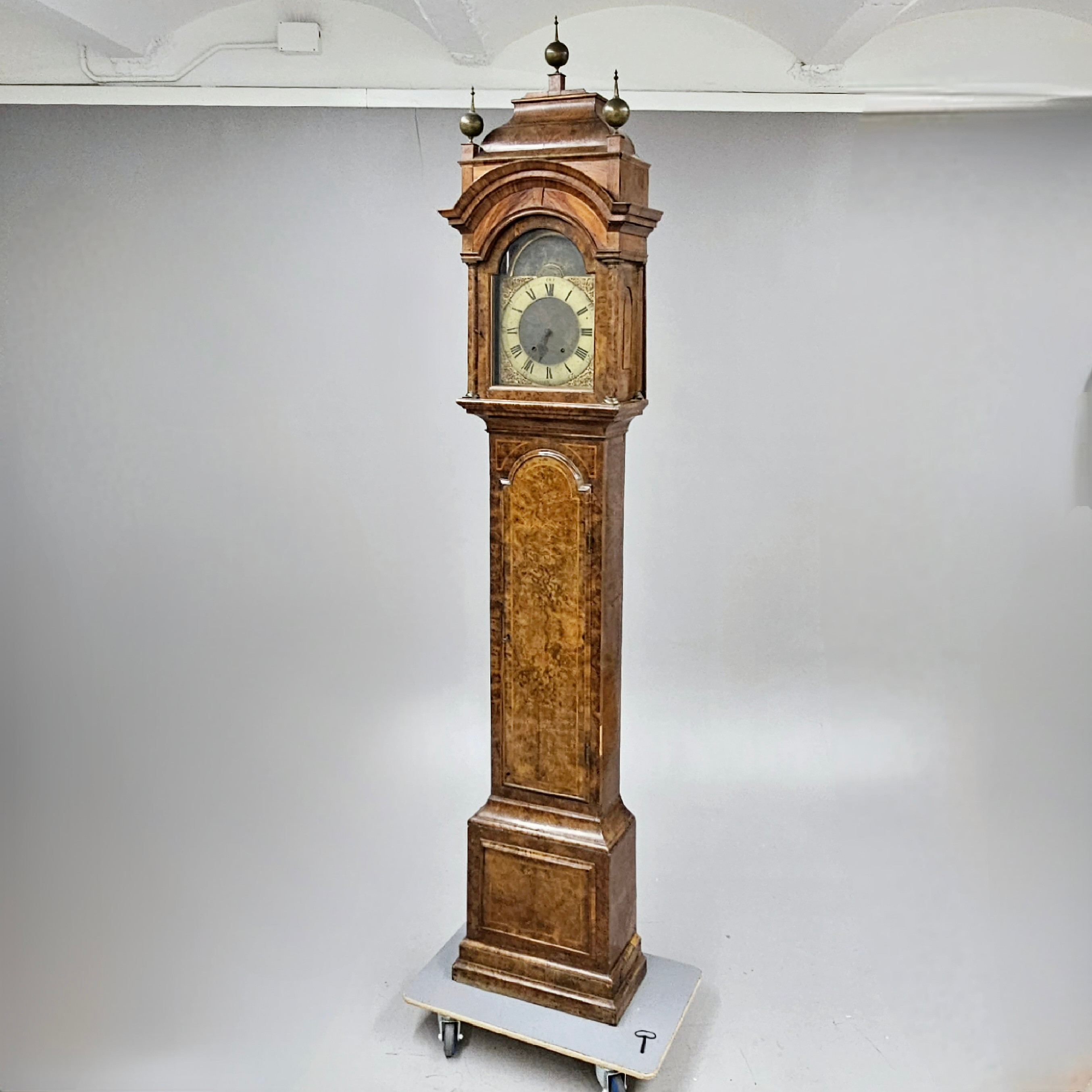 Images for 2915286. FLOOR CLOCK IN WALNUT CASE AND ENGLISH SPHERE AND ...