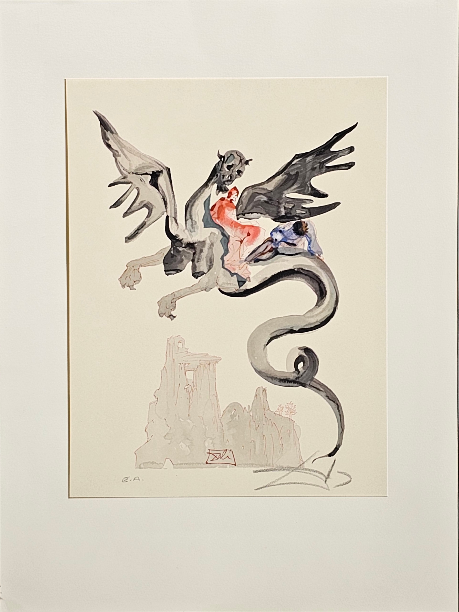 Images for 2916143. SALVADOR DALÍ. HELL 17, THE USURERS, 1963 ...