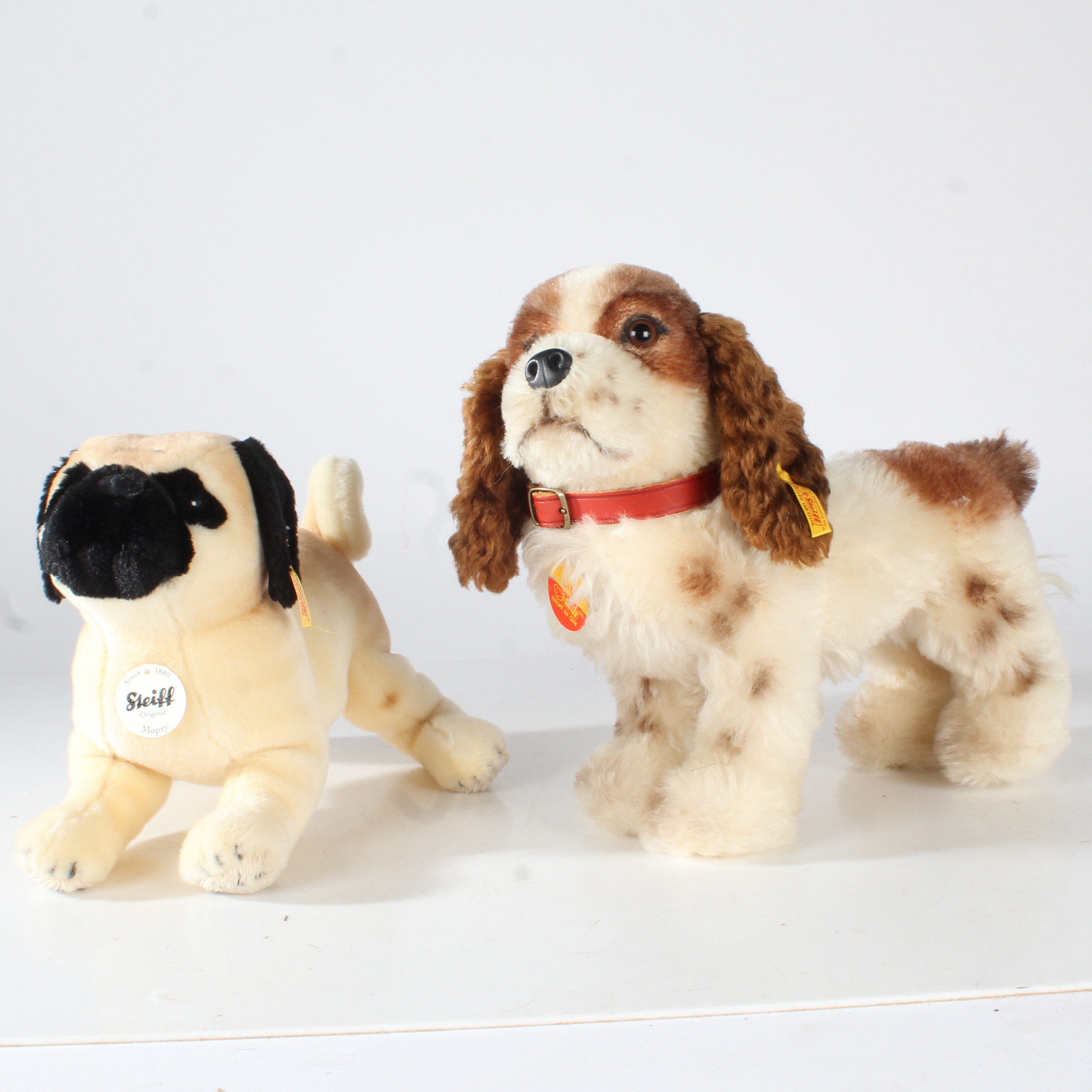 Images for 2919207. TWO STEIFF DOGS, "LUPI" AND "MOPSY", WITH BUTTON ...