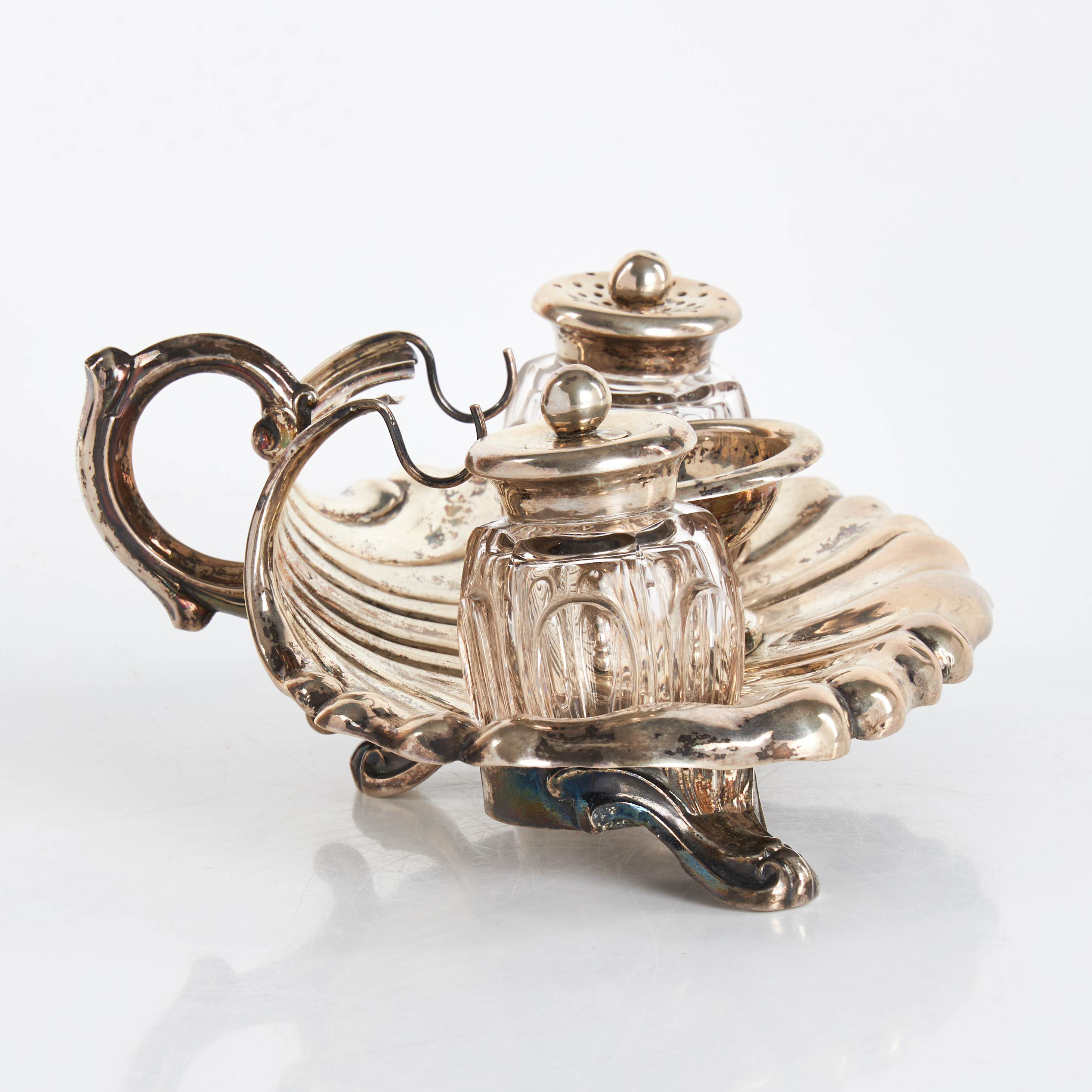 Images for 2920905. DESK, silver, Europe 1830/40s, with sprinkler and ...