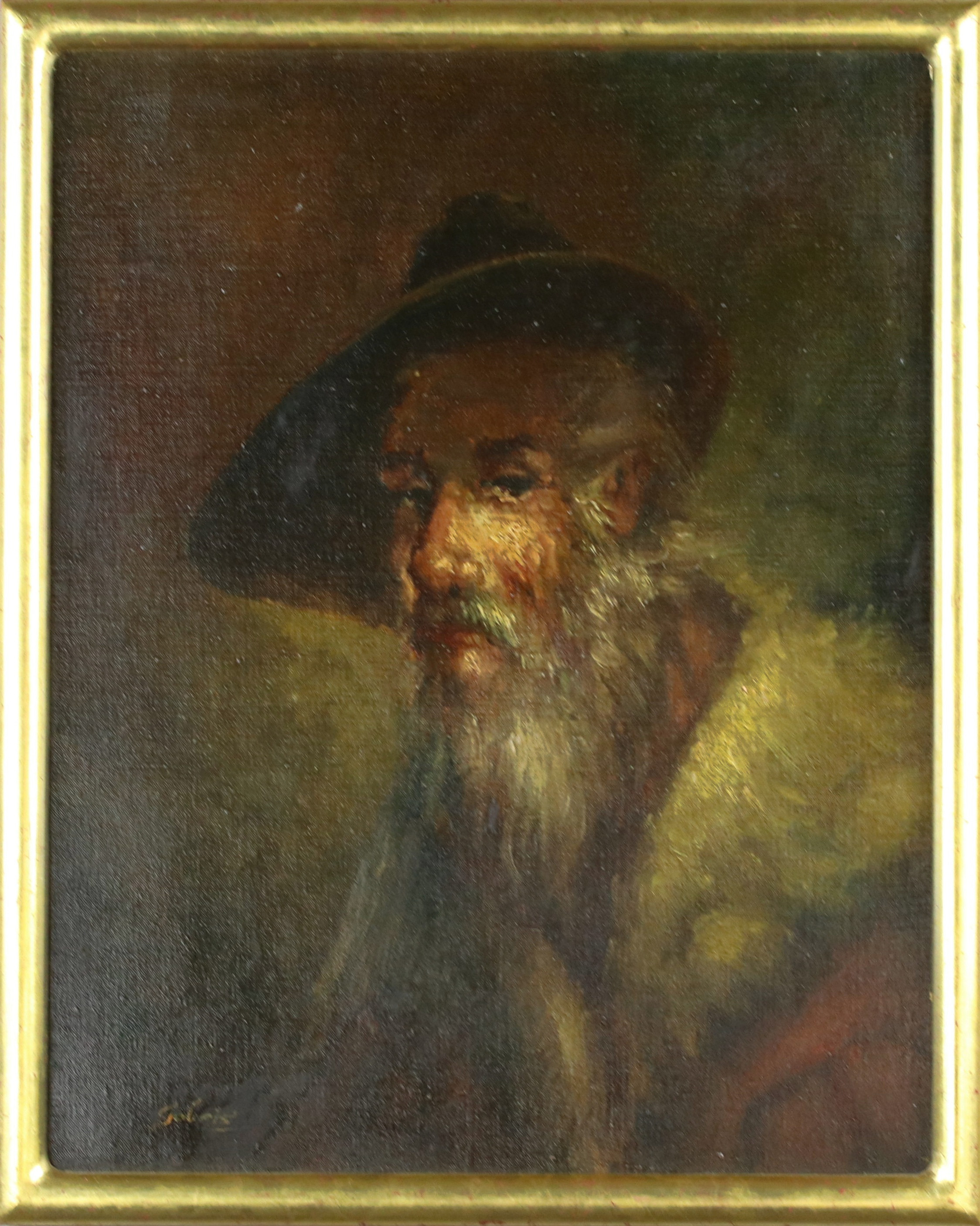Images for 2927271. T.I & J.J GABRIS. Oil on canvas, portrait of man ...